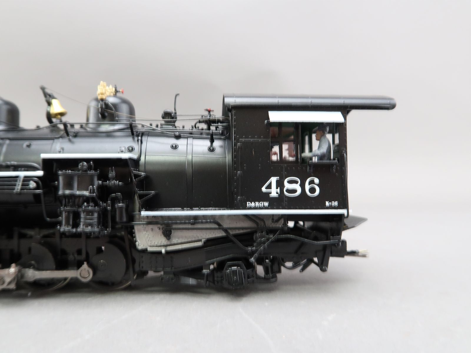 Sn3 Brass Model - PBL Milestone D&RGW Rio Grande K36 2-8-2 Circa 1930's ...