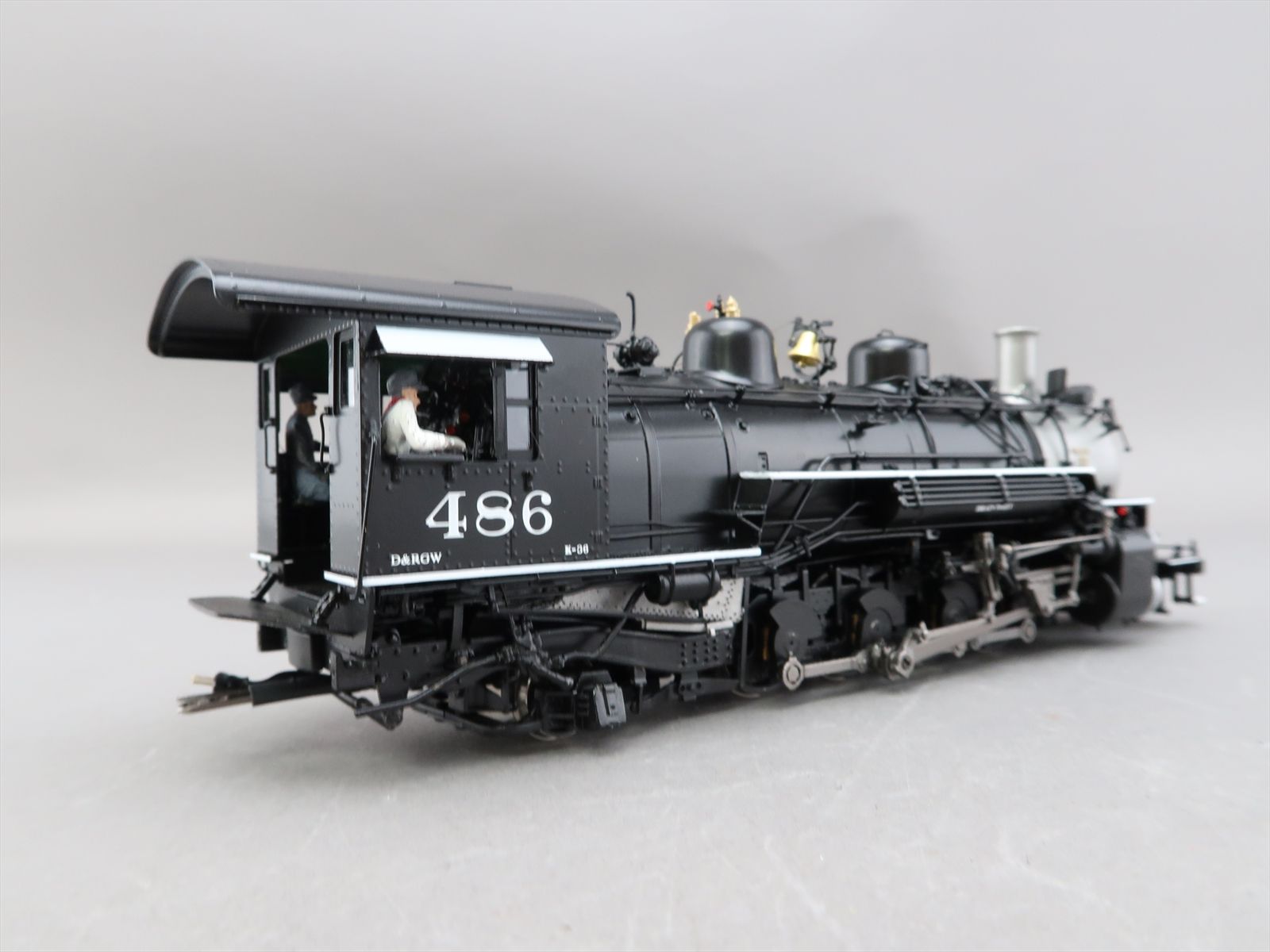 Sn3 Brass Model - PBL Milestone D&RGW Rio Grande K36 2-8-2 Circa 1930's ...