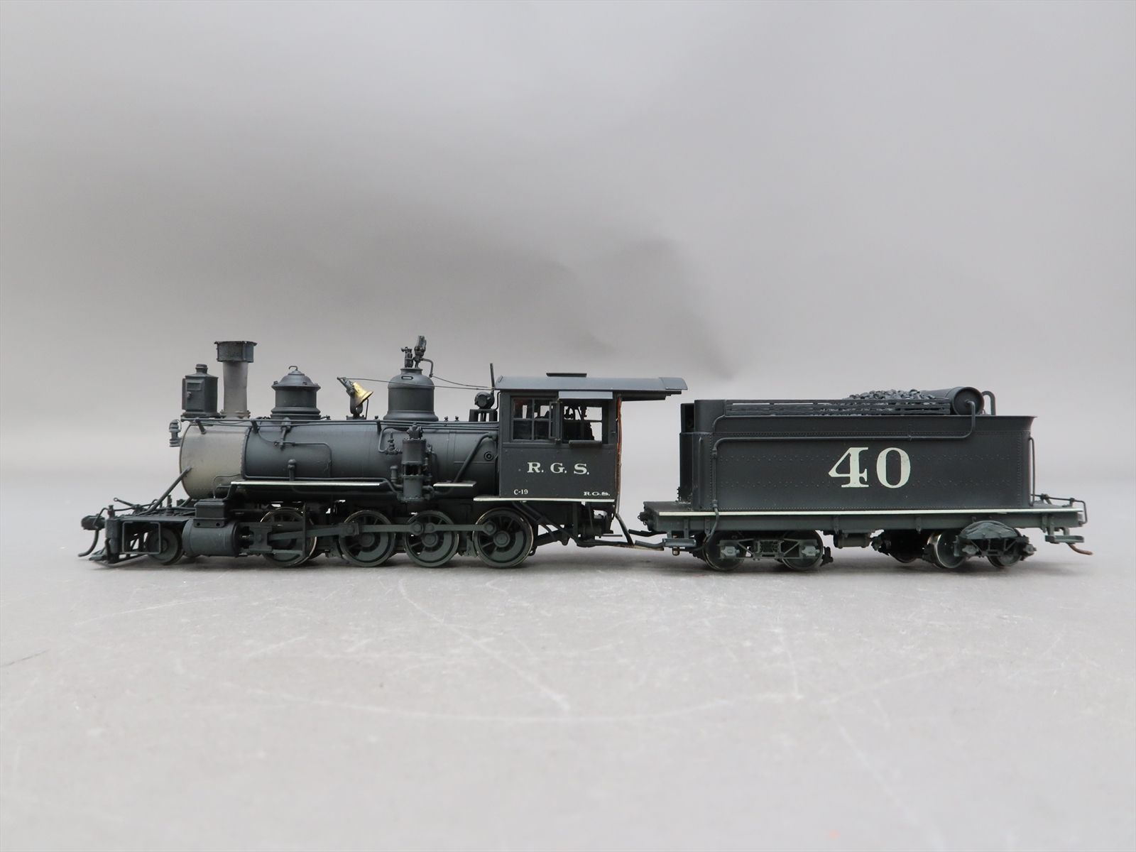 Sn3 Brass Model - P-B-L RGS Rio Grande Southern C-19 2-8-0 #40 1930's ...