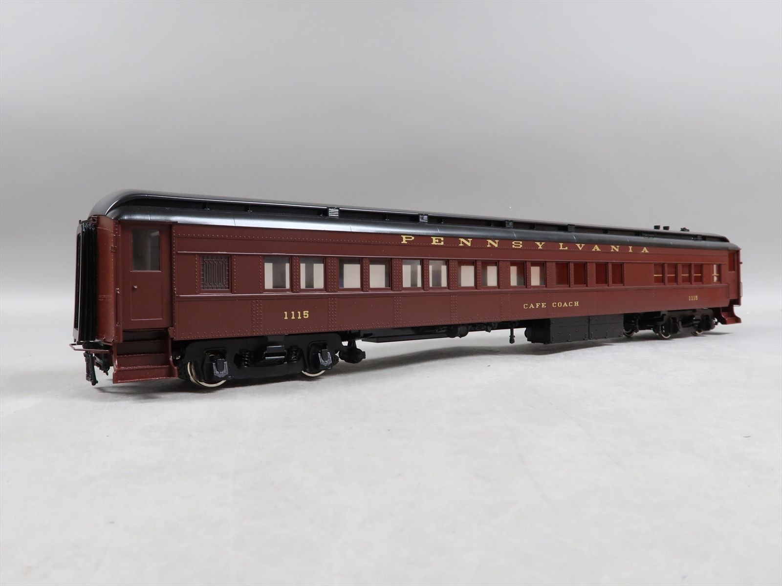 O Brass Model - PSC 16453-1 PRR Pennsylvania PC-70BR Cafe Coach #1115 ...