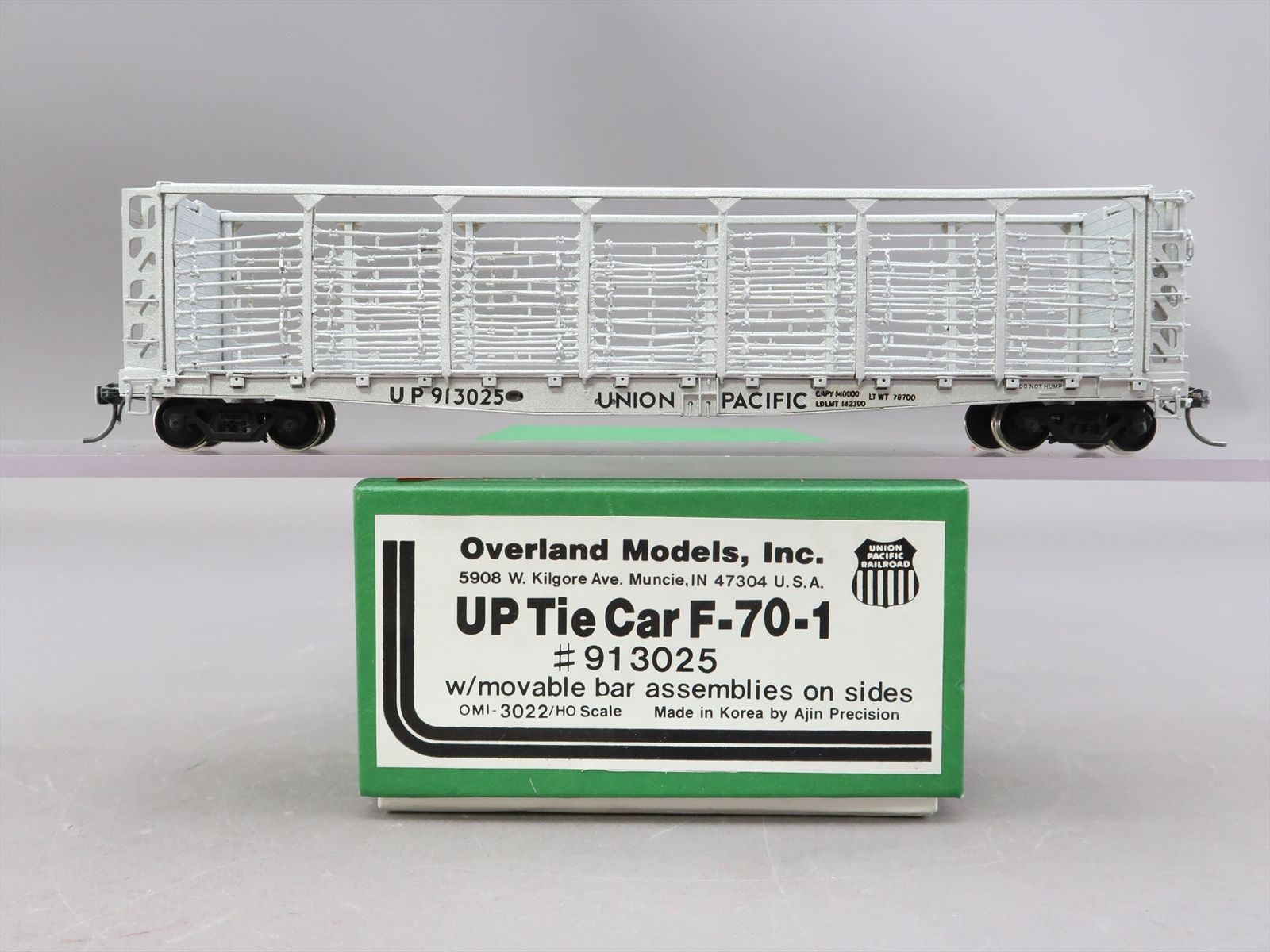 HO Brass Model - OMI 3022 UP F-70-1 Tie Car #913025 - Custom by Matt ...