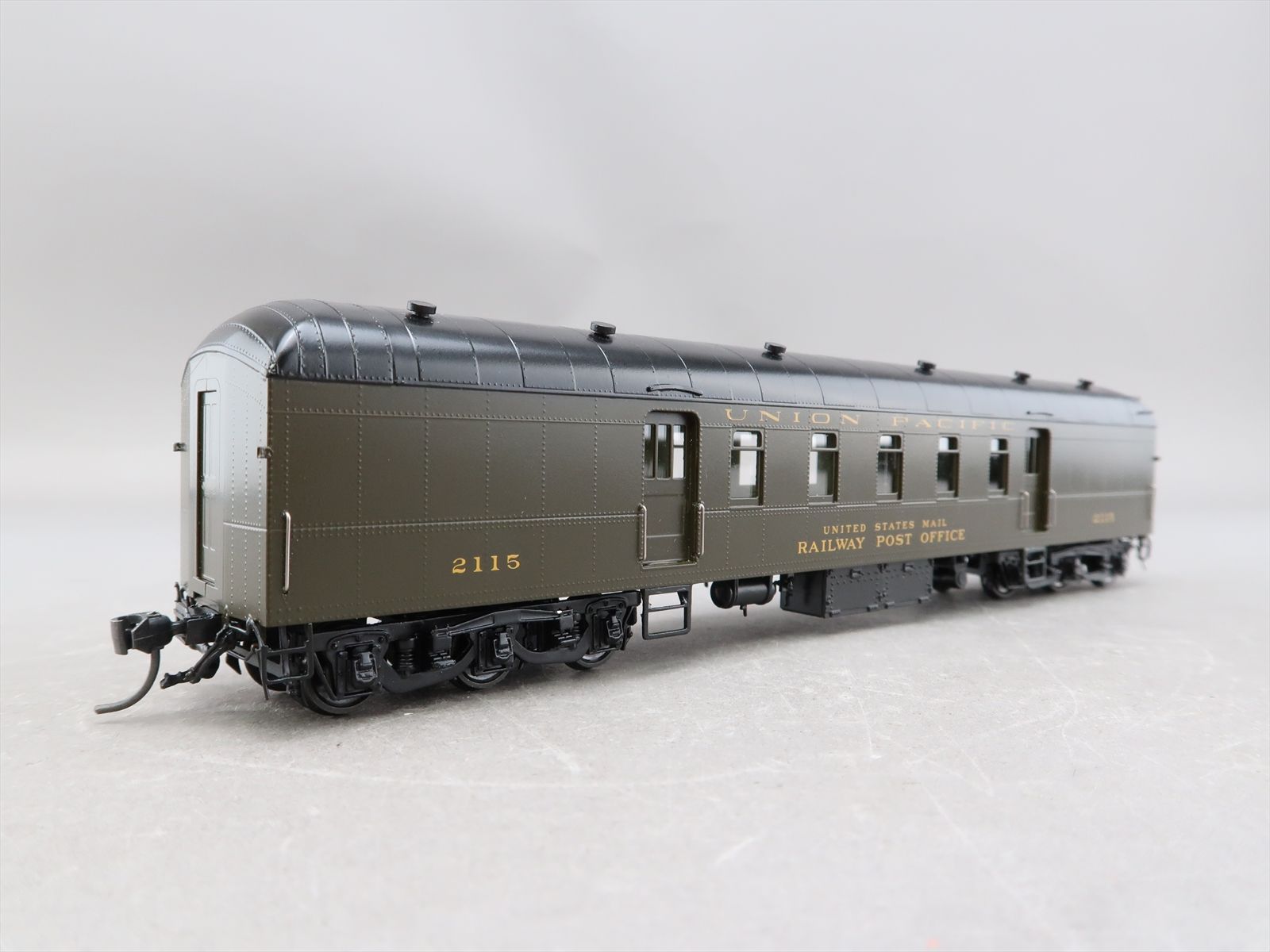 HO Brass Model - TCY 1320 UP Union Pacific 60' Postal Storage Dark ...