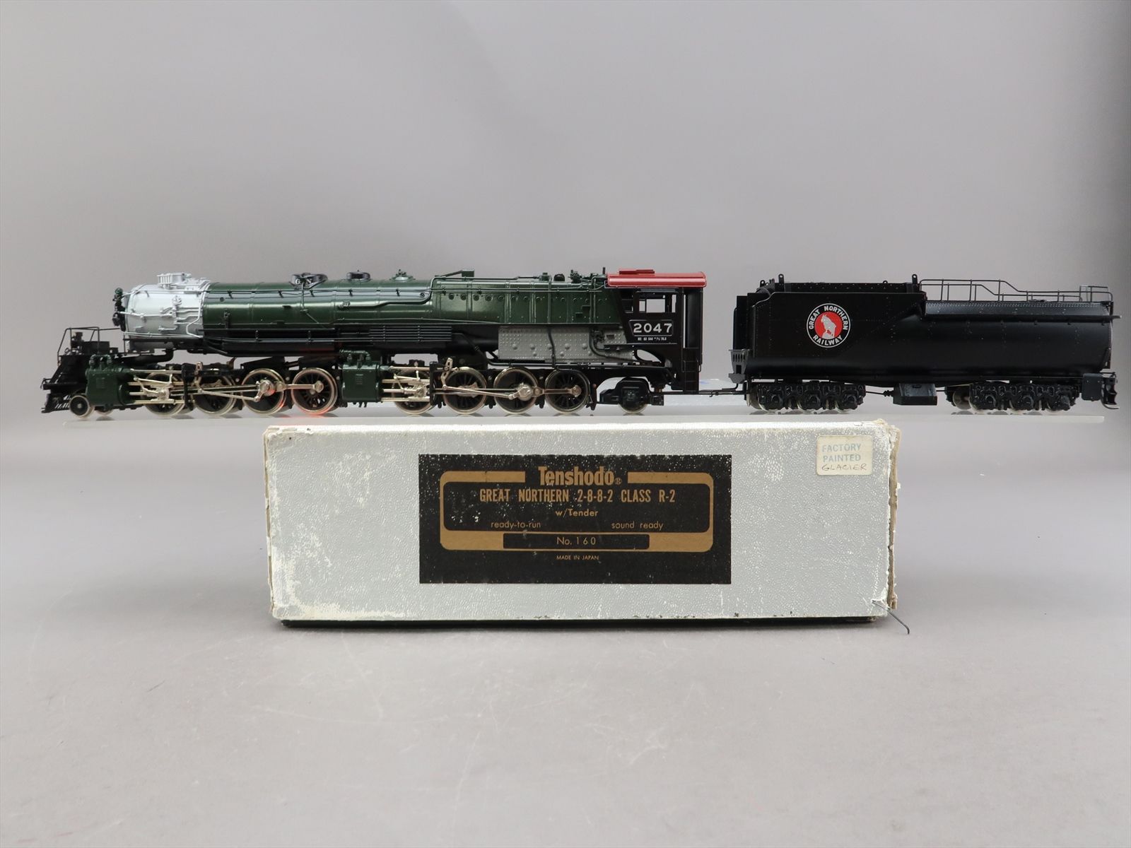 HO Brass Model - PFM 160 GN Great Northern R-2 2-8-8-2 Glacier Park ...