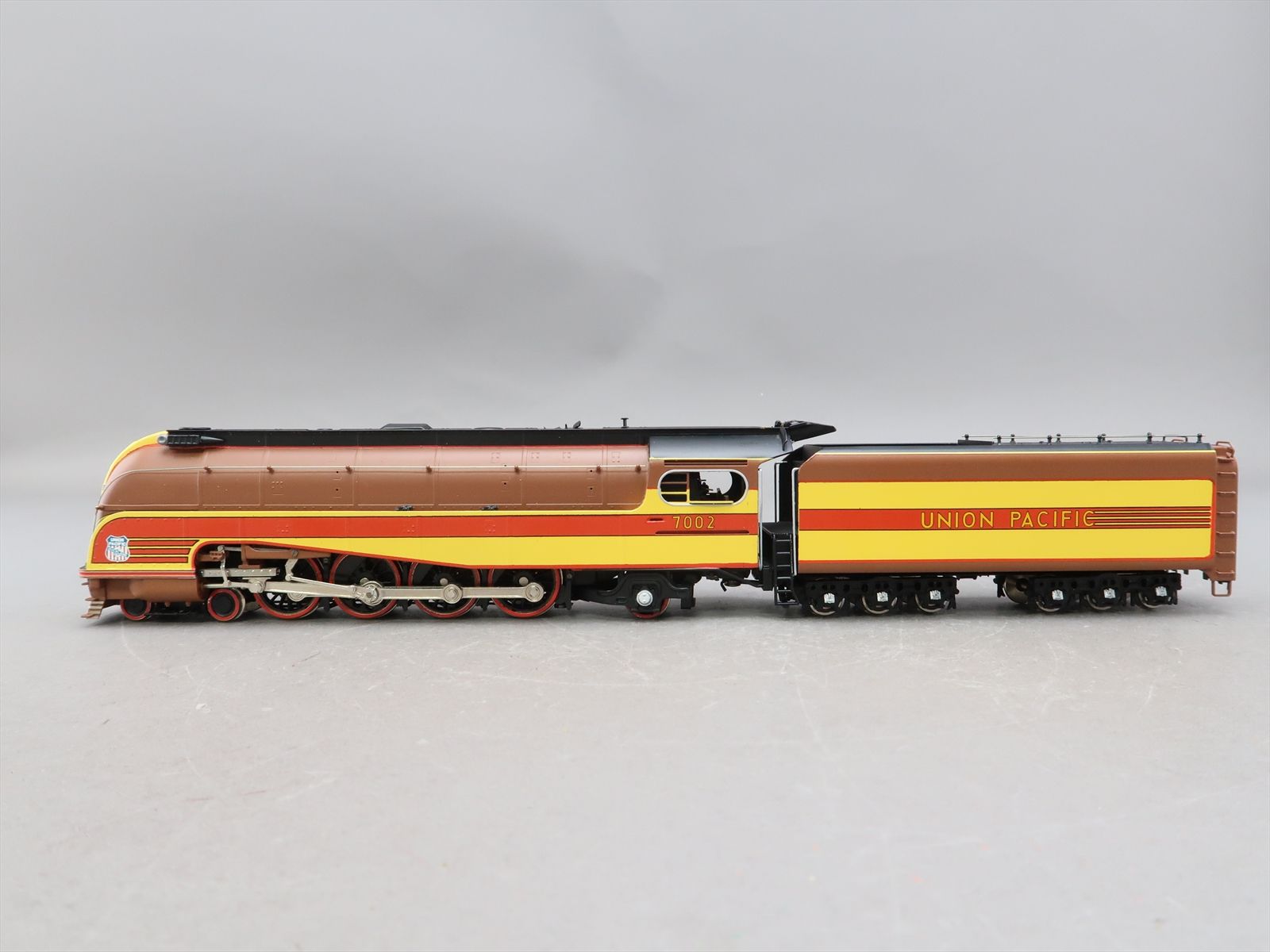 HO Brass Model - Key UP Union Pacific 4-8-2 49er Forty Niner #7002 - Streamlined - F/P - 1986 ...