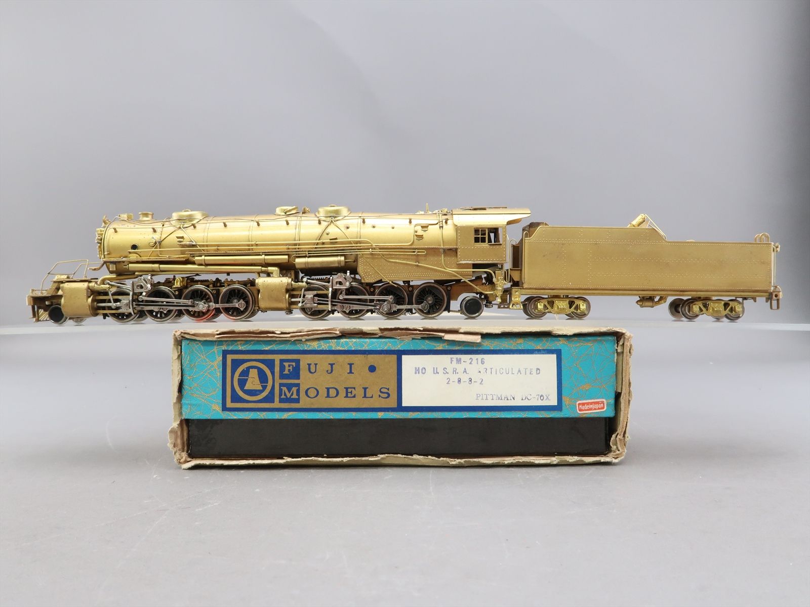 HO Brass Model - Gem FM-216 USRA Mallet 2-8-8-2 - Unpainted - 1967 Run ...