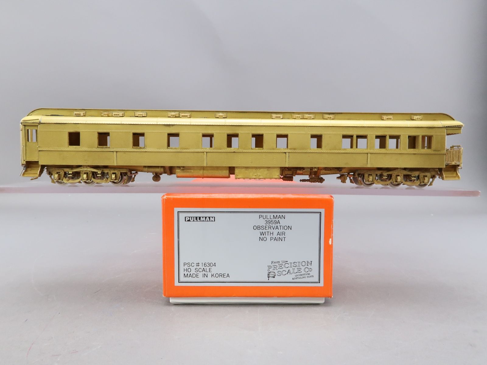 HO Brass Model - PSC 16304 Pullman Observation Car 3959A w/ Air ...