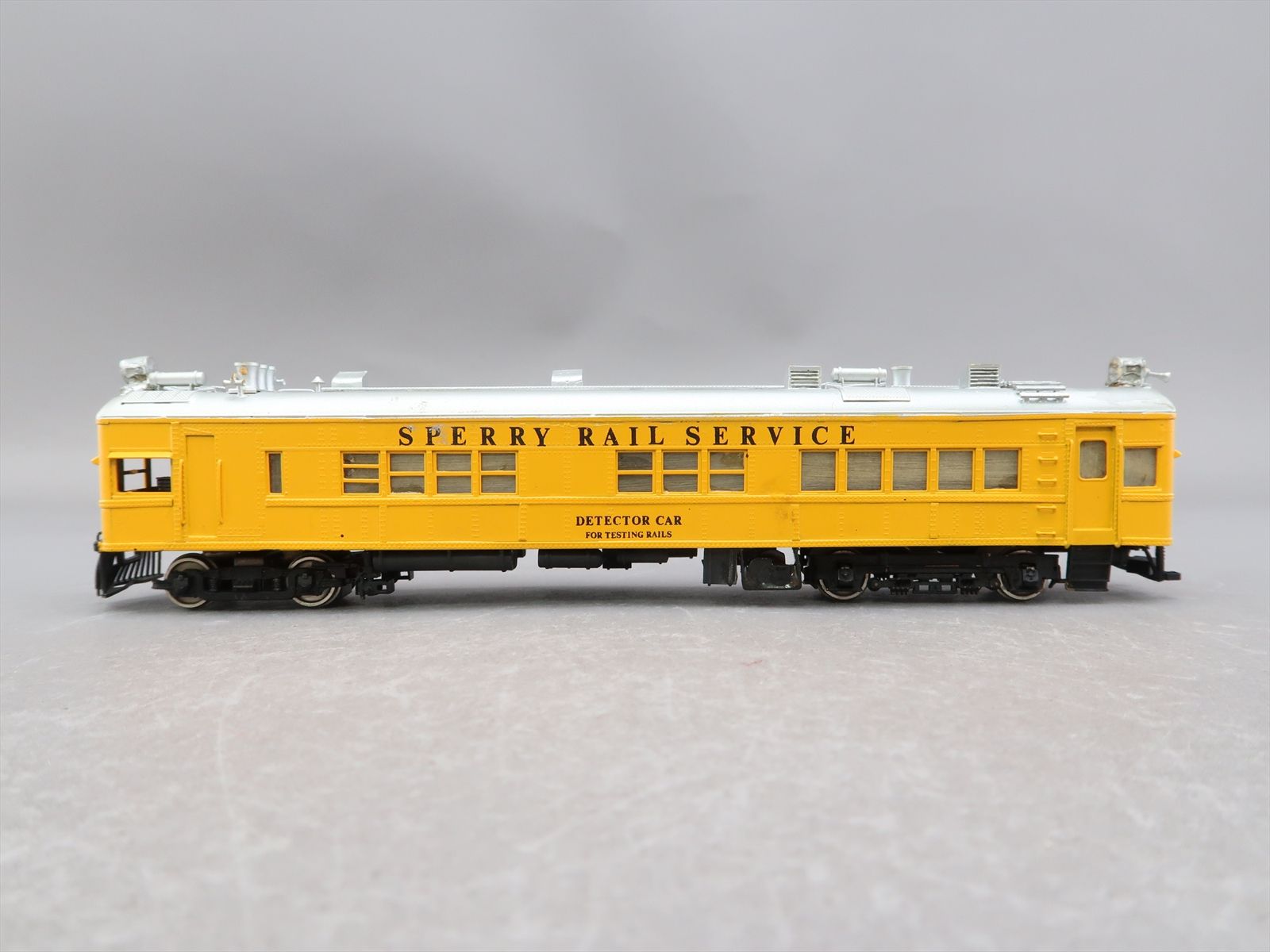 HO Brass Model - Hallmark SRS Sperry Rail Detector Car - Fair F/P ...