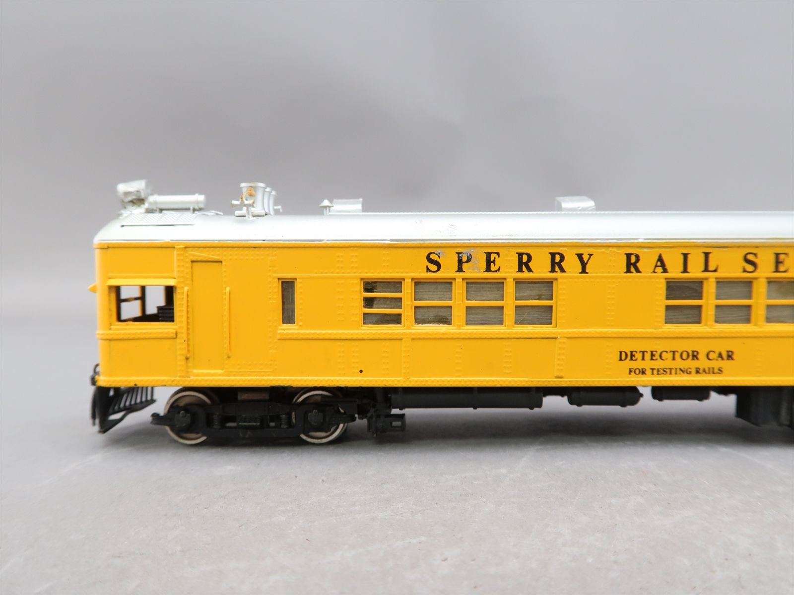 HO Brass Model - Hallmark SRS Sperry Rail Detector Car - Fair F/P ...