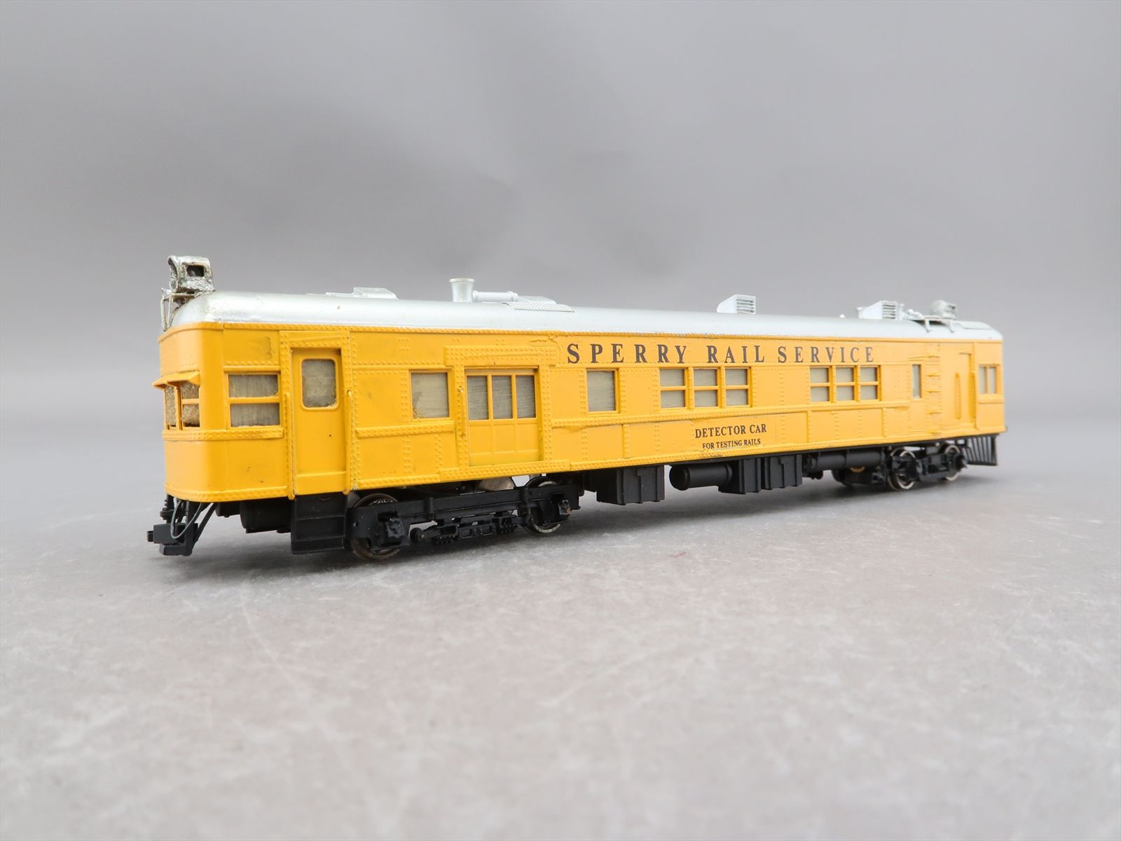 HO Brass Model - Hallmark SRS Sperry Rail Detector Car - Fair F/P ...