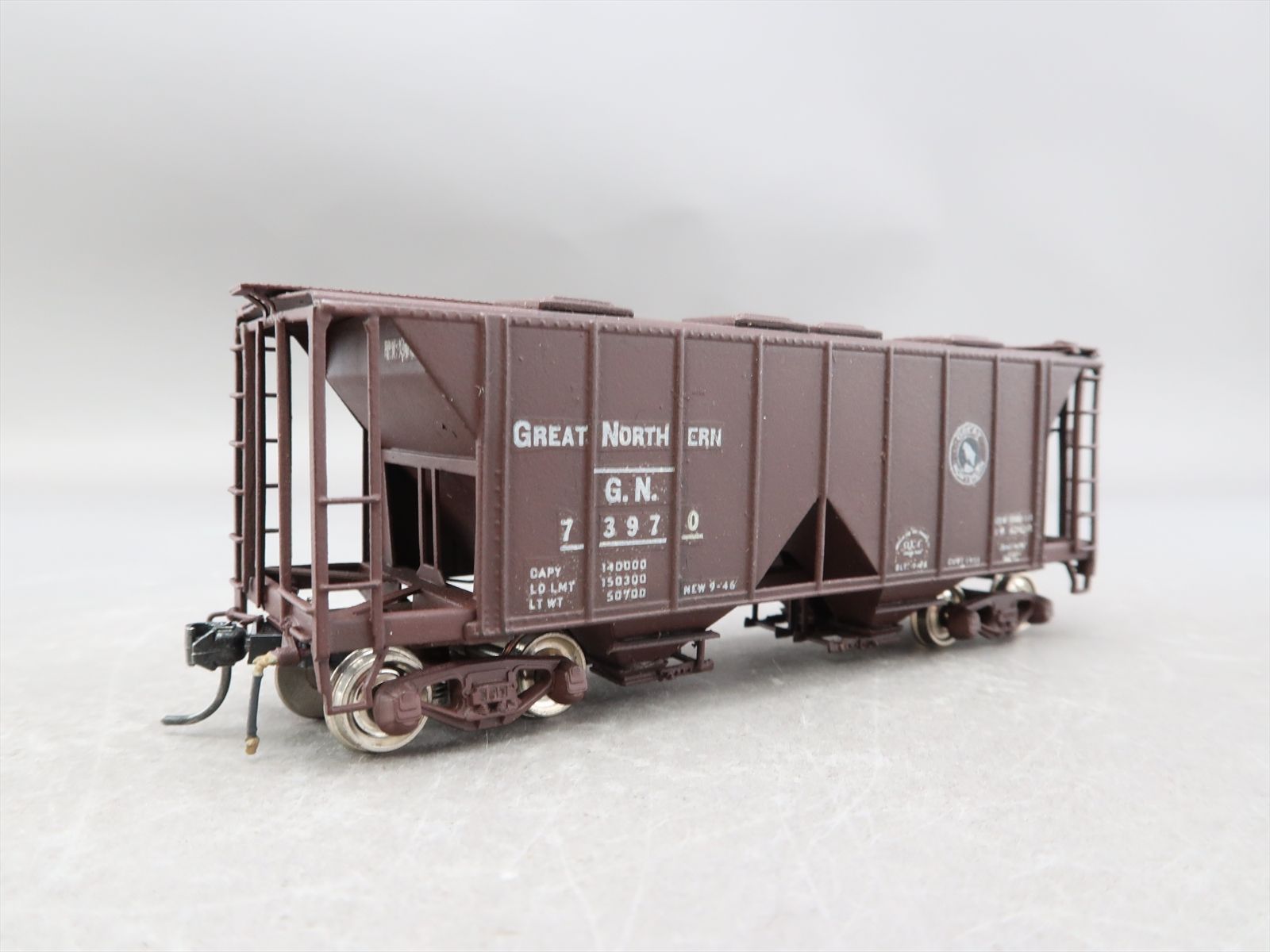 HO Brass Model - Sunset GN Great Northern 70 Ton Covered Hopper SINGLE ...