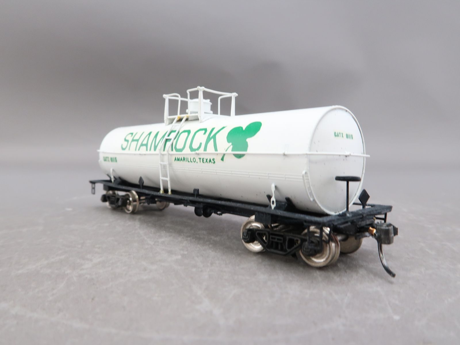 HO Brass Model - PSC 115654-4 11,141 Gallon Tank Car Shamrock GATX ...