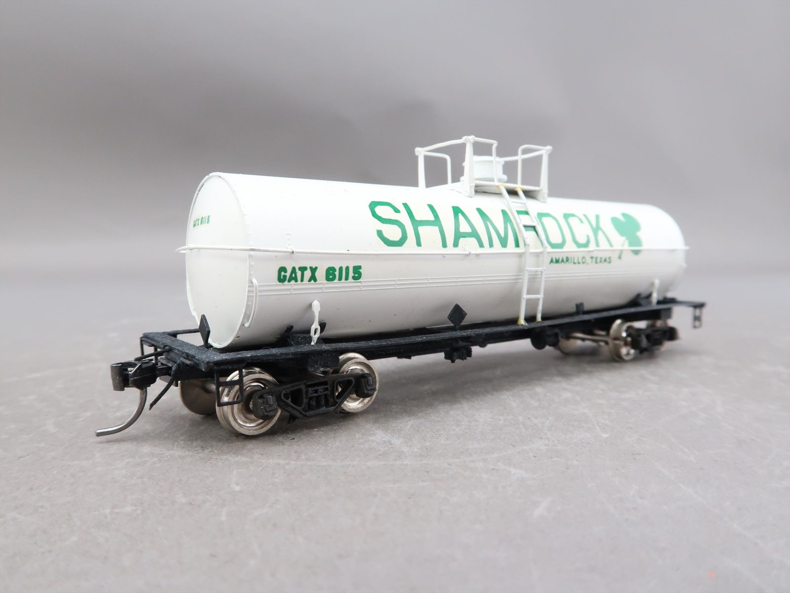HO Brass Model - PSC 115654-4 11,141 Gallon Tank Car Shamrock GATX ...