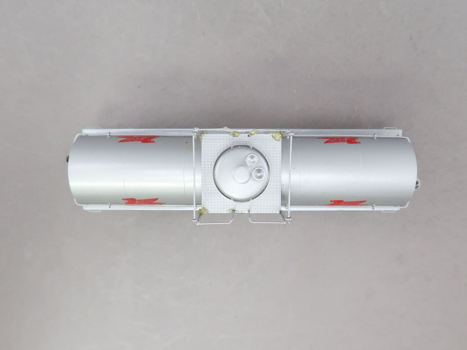 HO Brass Model - PSC 15656 SOVX Mobilgas 8,000 Gallon Tank Car Silver ...