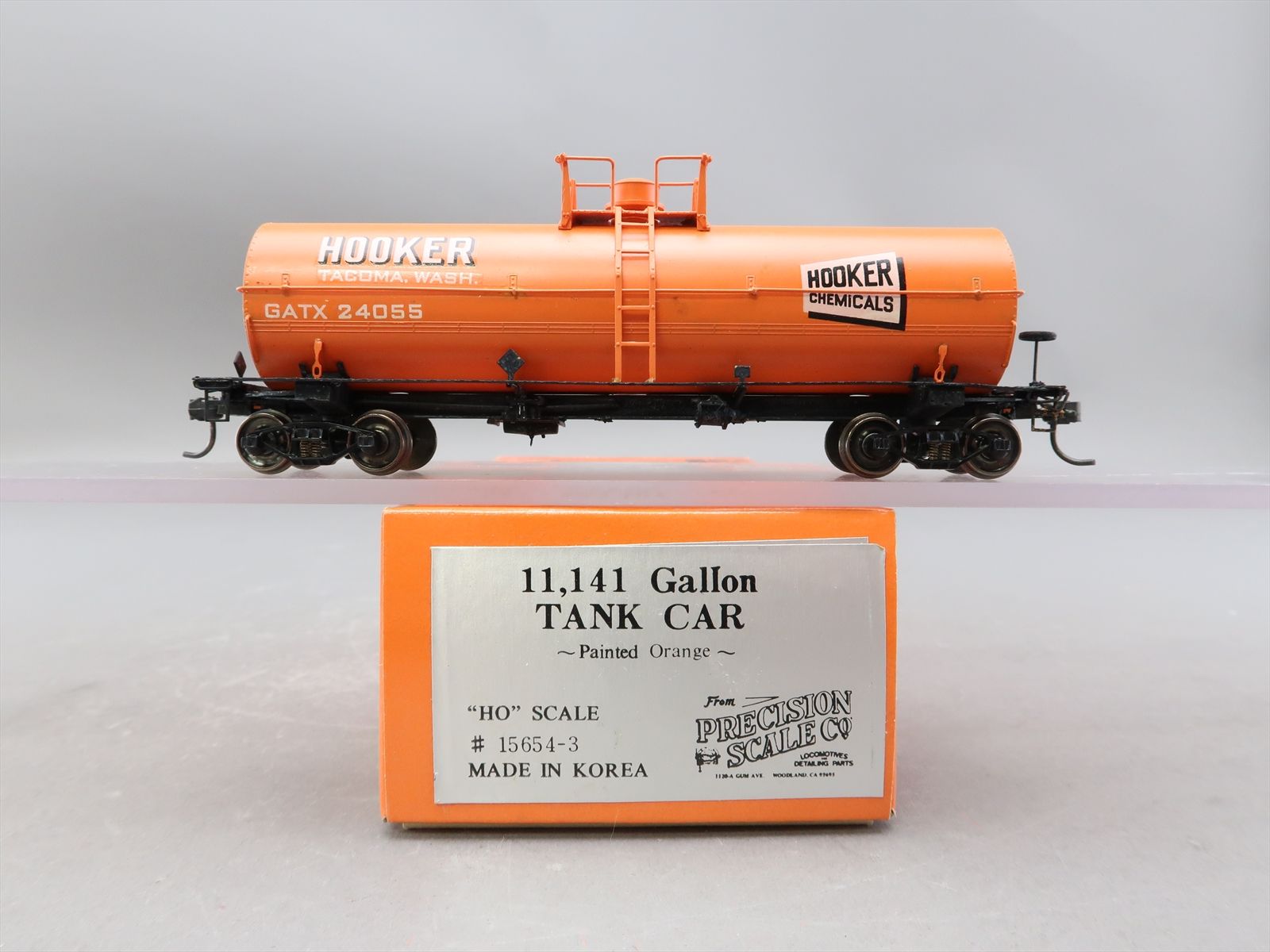 HO Brass Model - PSC 15654-3 GATX Hooker Chemicals Tacoma WA Tank Car ...