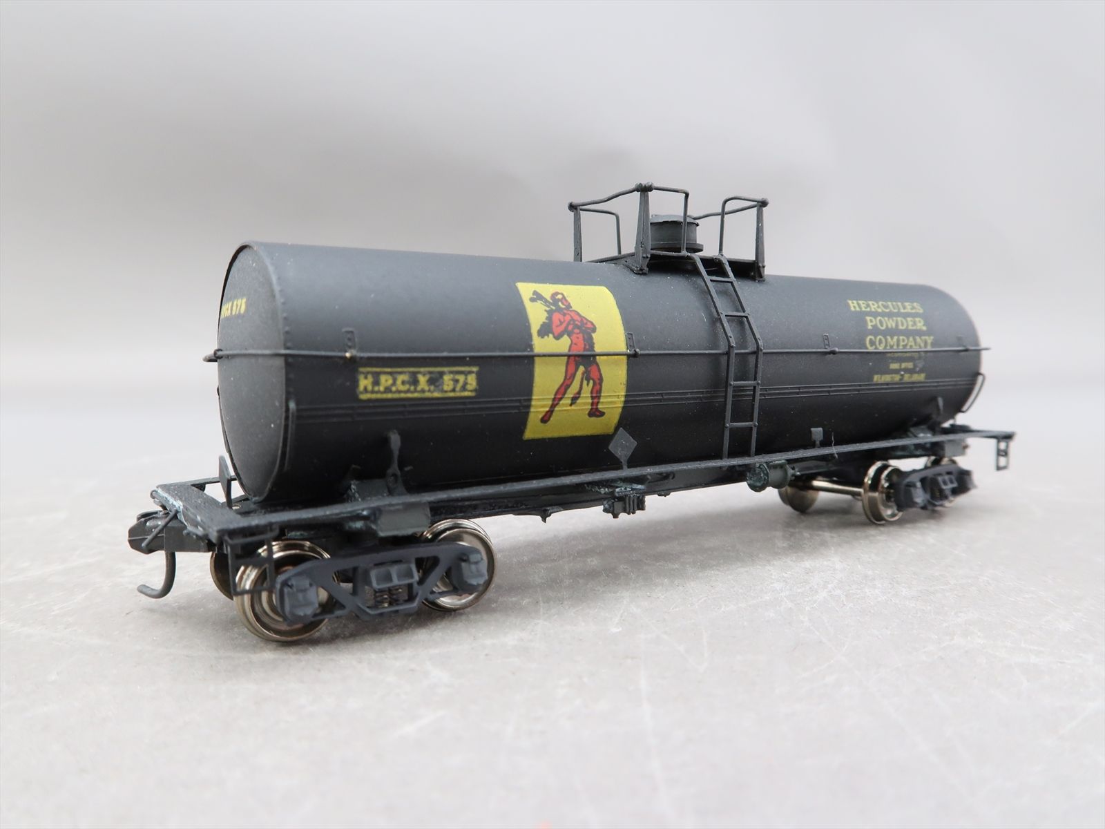 HO Brass Model - PSC 15654-1 HPCX Hercules Powder 11141 Gallon Tank Car ...