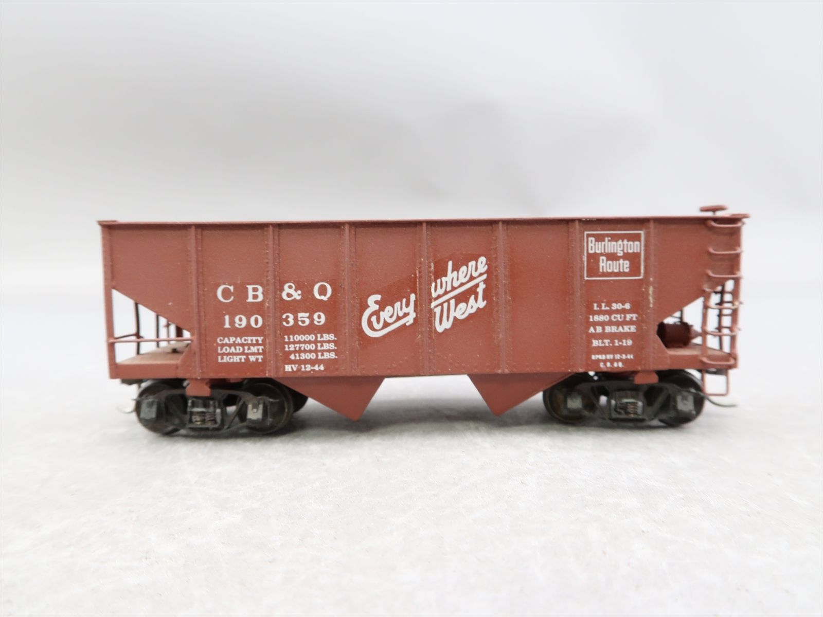 HO Brass Model - NJCB RS-600 USRA CB&Q Chicago Burlington & Quincy 55 ...