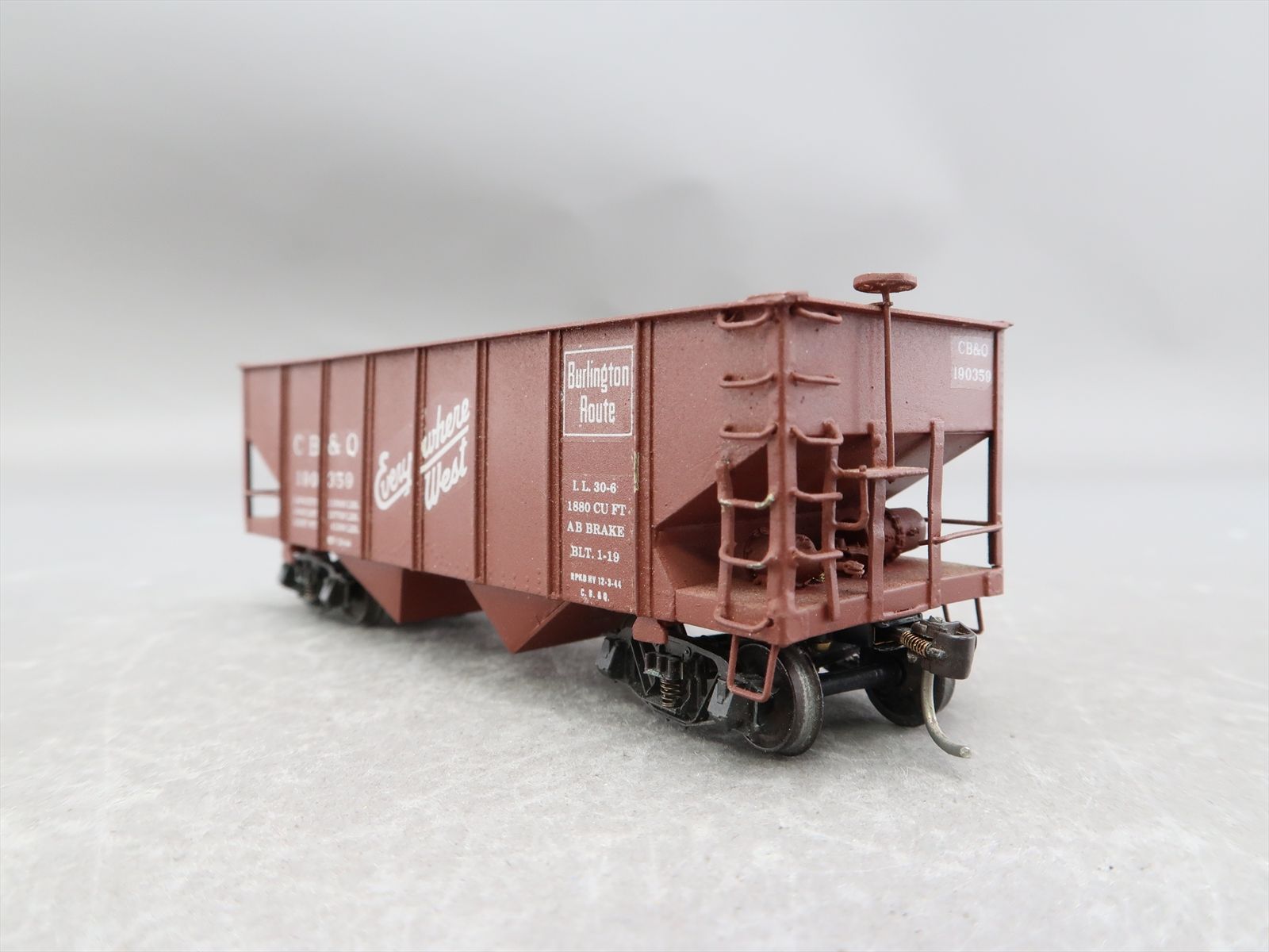 HO Brass Model - NJCB RS-600 USRA CB&Q Chicago Burlington & Quincy 55 ...