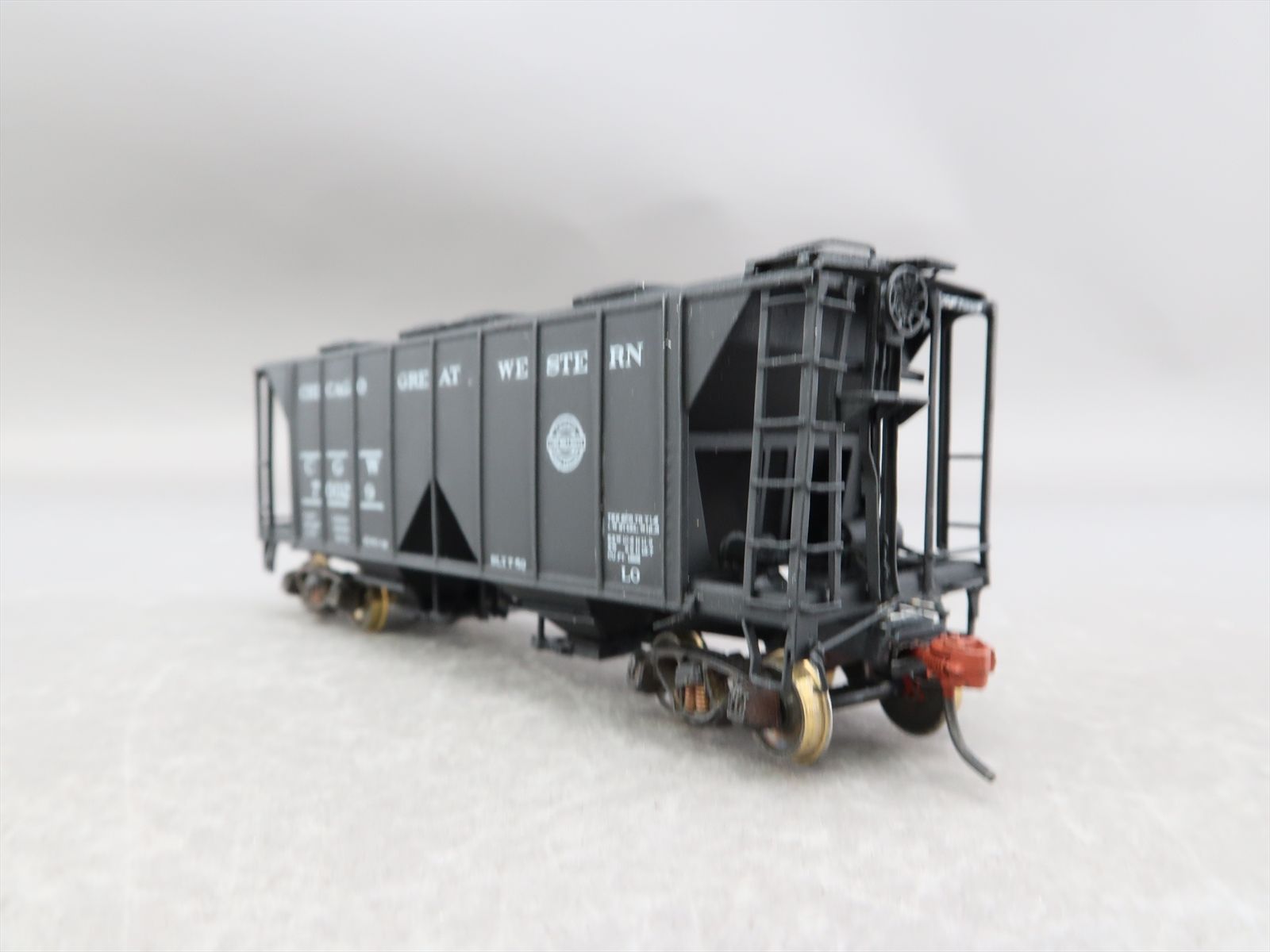 HO Brass Model - Sunset CGW Chicago Great Western 70 Ton Covered Hopper ...