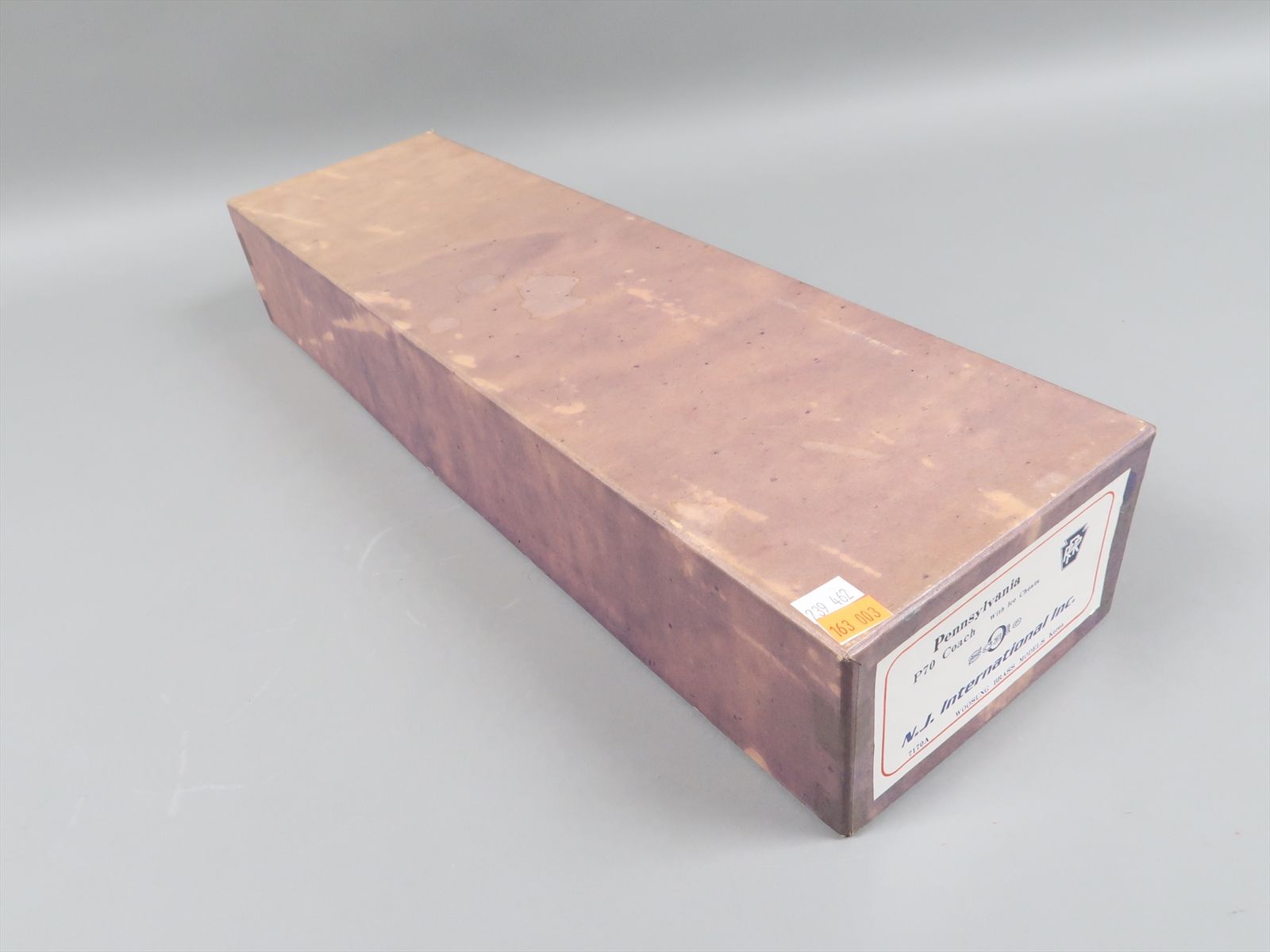 O Brass Model - NJI PRR P70 FBR Coach w/ Ice Chests - Unpainted - 1989 ...