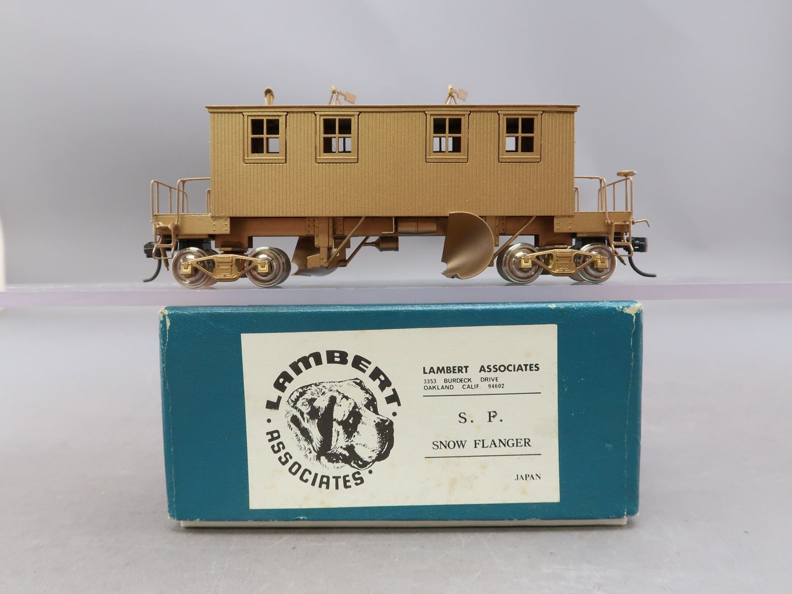 HO Brass Model - Lambert SP Southern Pacific Snow Flanger - Unpainted ...