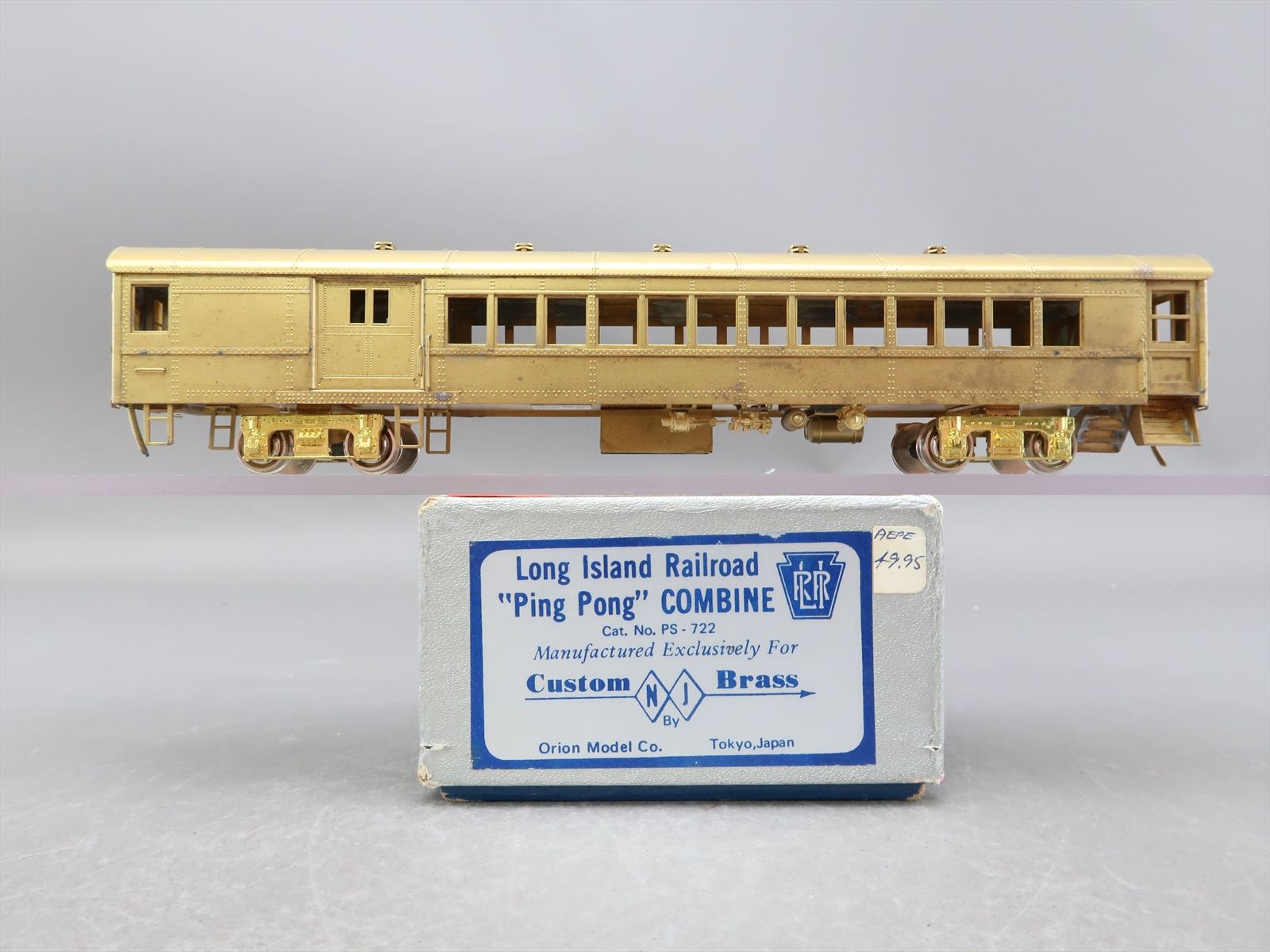 HO Brass Model - NJCB PS-722 LIRR Long Island Ping Pong Combine ...