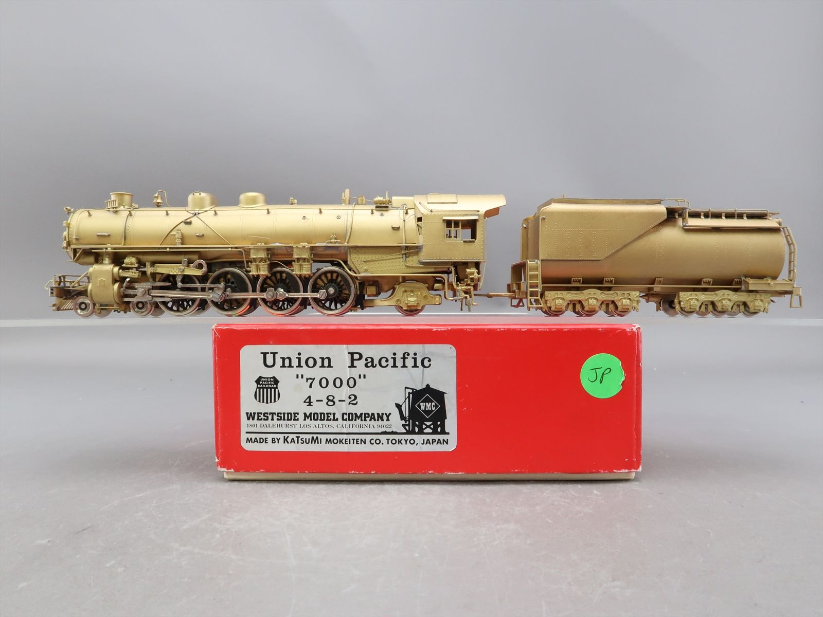 HO Brass Model - WMC UP Union Pacific 4-8-2 7000 Class - Unpainted - 1977 Run - Katsumi