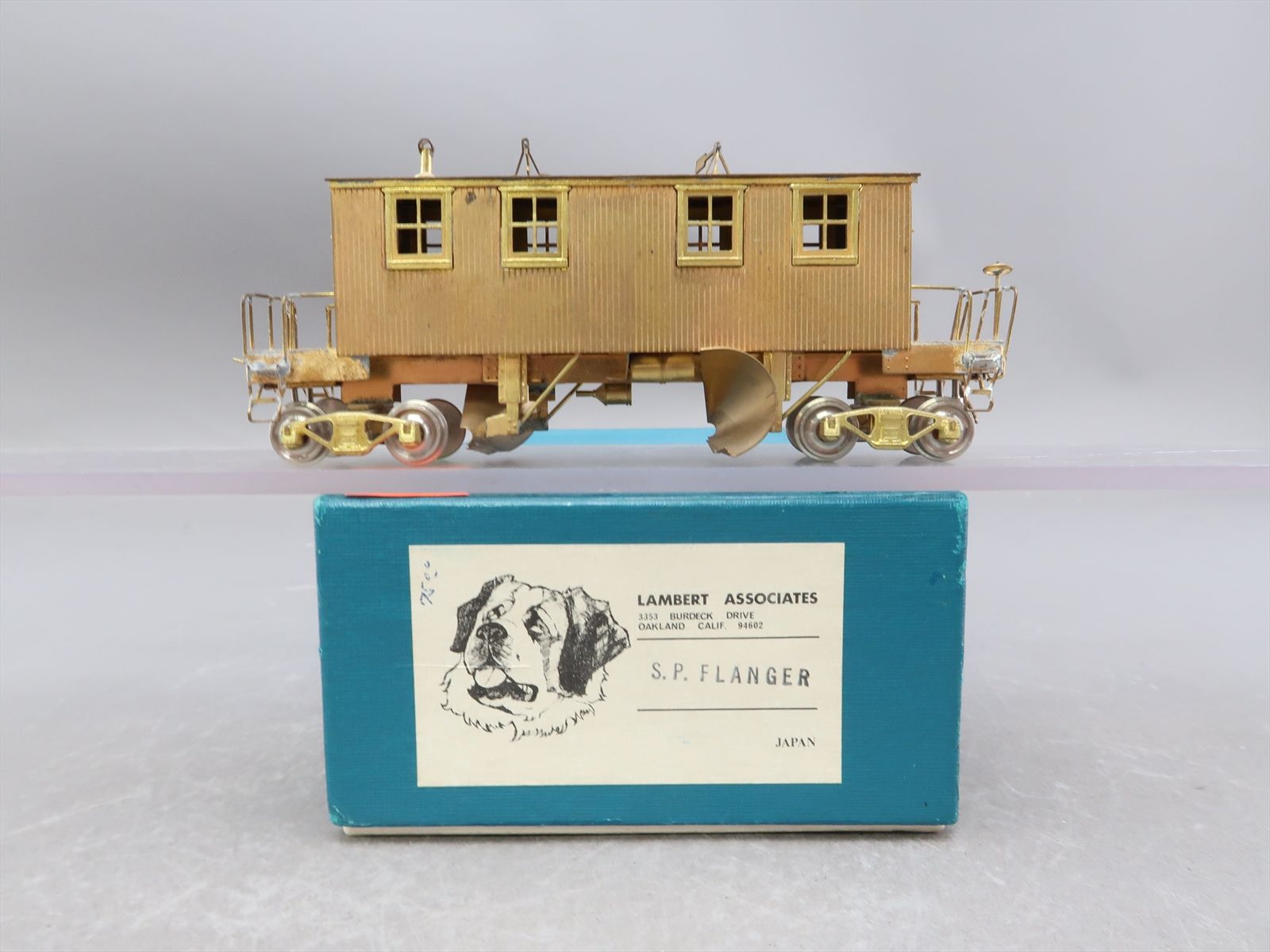 HO Brass Model - Lambert SP Southern Pacific Snow Flanger - Unpainted ...