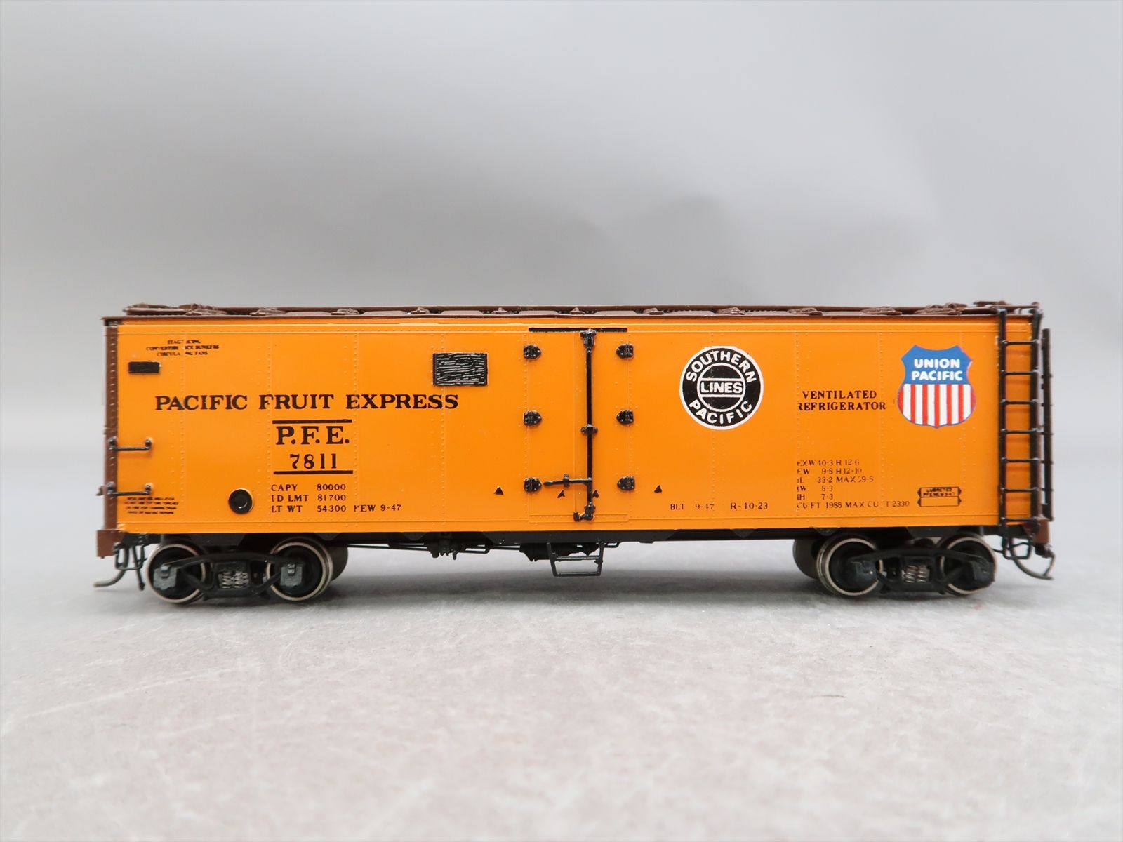 HO Brass Model - CIL 2137.1 PFE Pacific Fruit Express Union Pacific UP ...