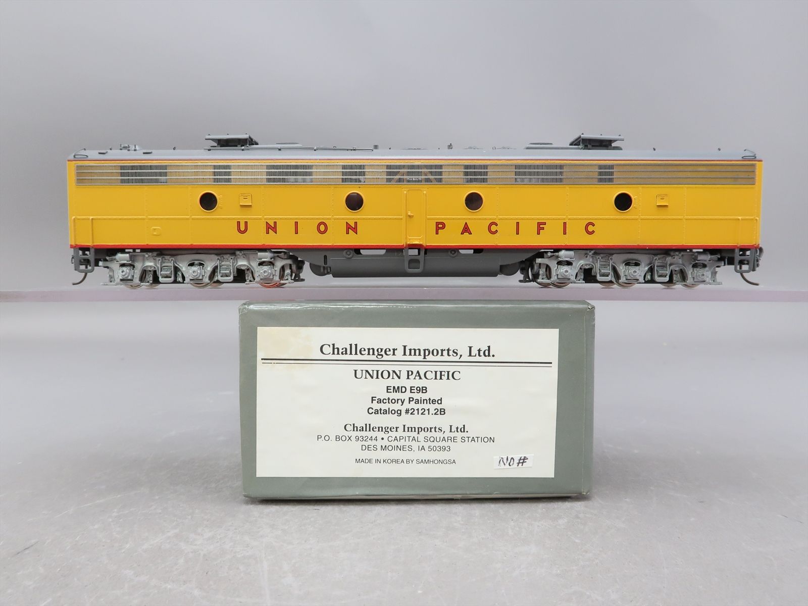 HO Brass Model - CIL 2121.2B UP Union Pacific EMD E9 E9B - F/P - 1994 ...