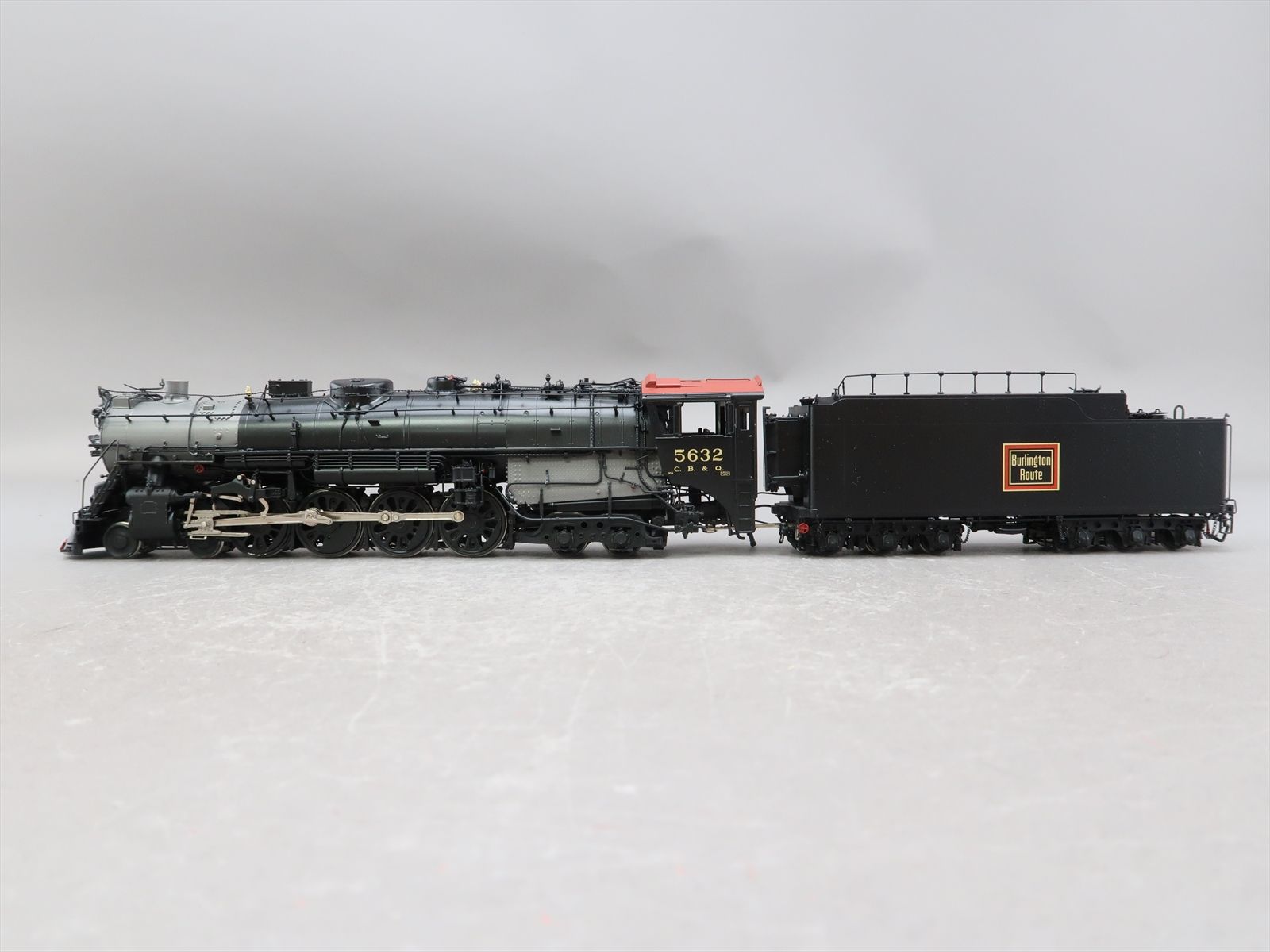 HO Brass Model - CIL 2367.1 CB&Q Burlington 4-8-4 O-5B #5632 - F/P ...