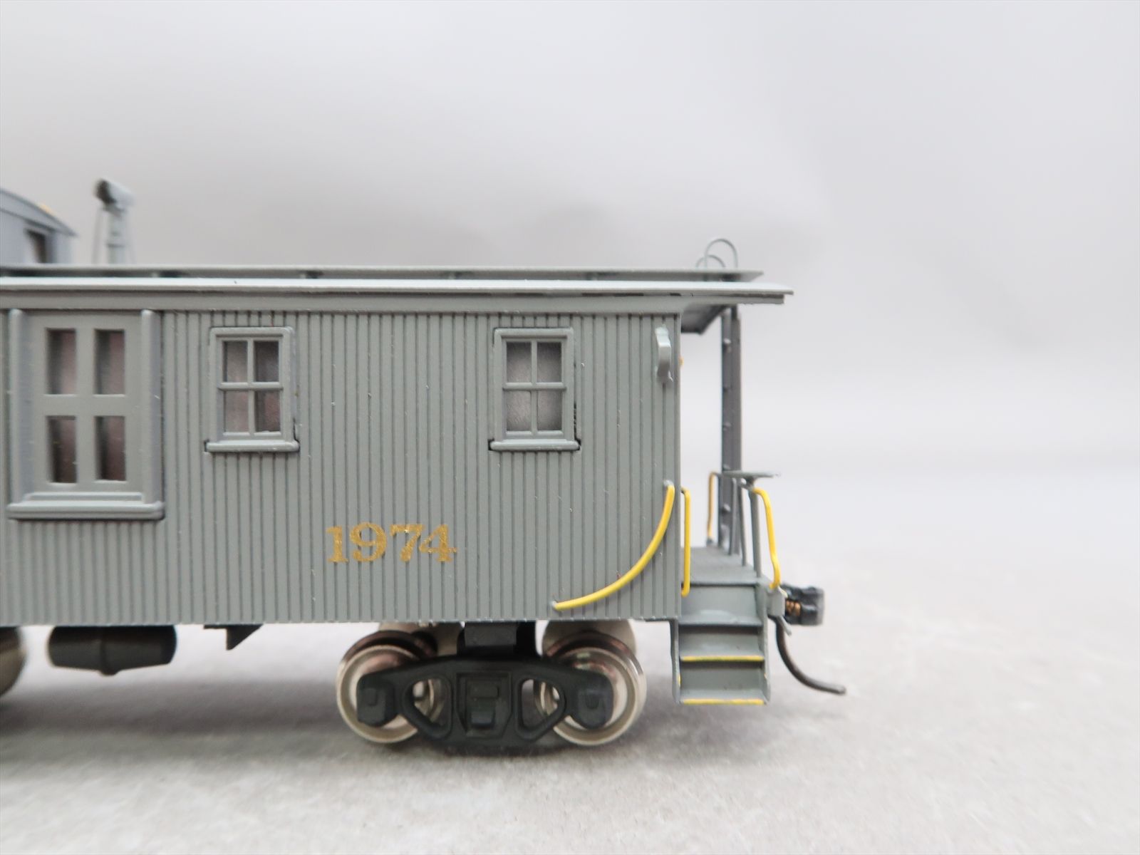 HO Brass Model - GEM TM-302 IC as CSA Columbus Division Wood Caboose ...