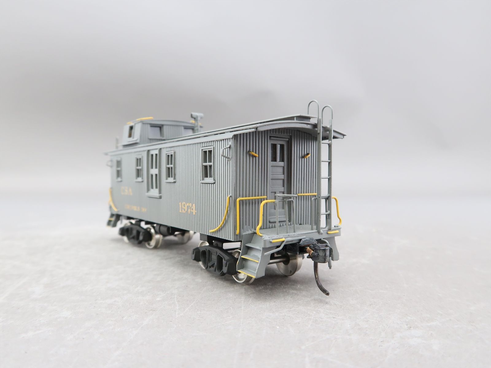 HO Brass Model - GEM TM-302 IC as CSA Columbus Division Wood Caboose ...