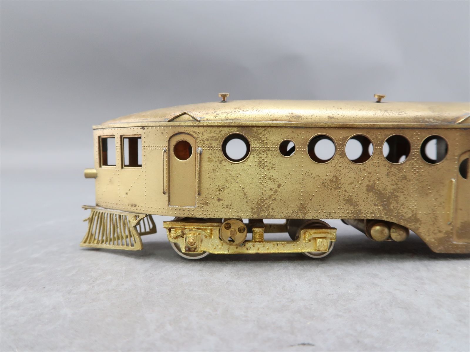 HO Brass Model - KK Ken Kidder 3540 55' McKeen Motor Car - Unpainted ...