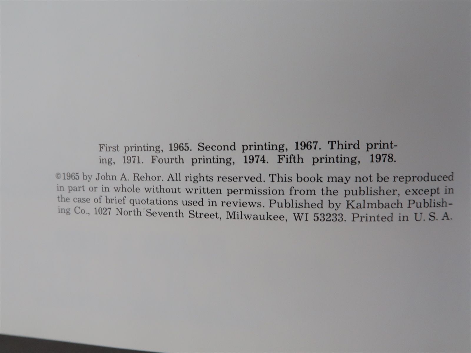 Railroad Book - The Nickel Plate Story - John A. Rehor - 483 Pages