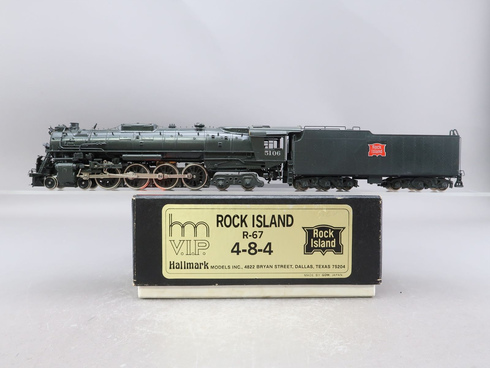 HO Brass Model - Hallmark VIP CRI&P RI Rock Island 4-8-4 R-67 #5106 ...