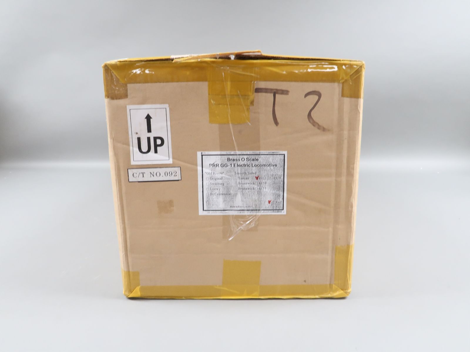 O Brass Model - SS Sunset PRR Pennsylvania GG-1 Tuscan Smooth Sided ...