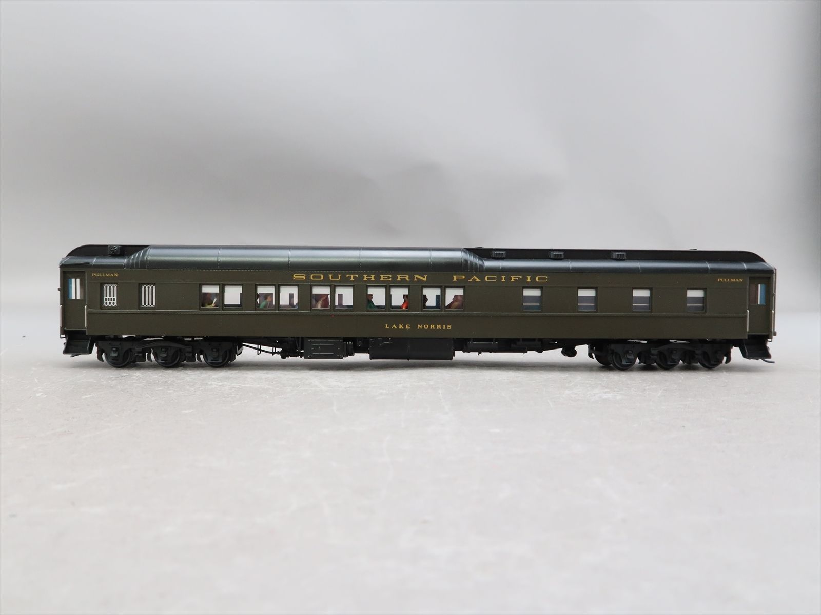 HO Brass Model - TCY 1402 SP Southern Pacific 10-1-2 Sleeper Dark Olive ...