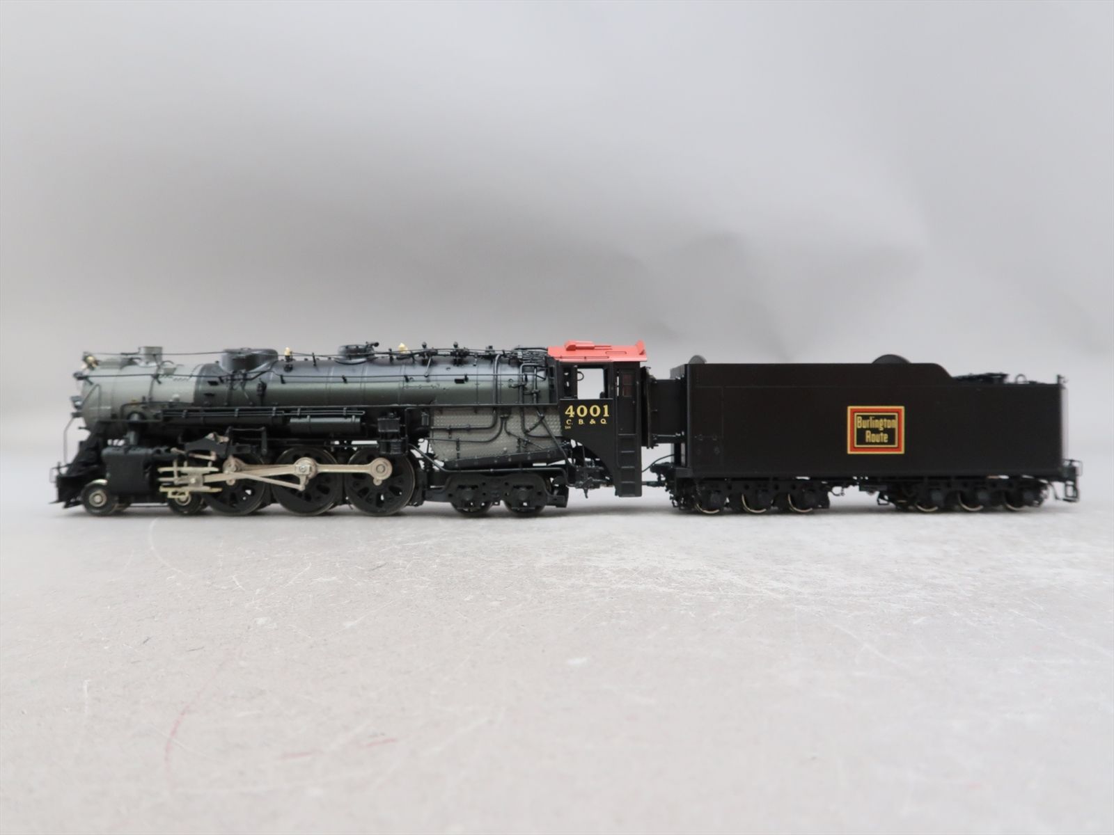 HO Brass Model - CIL 2260.1 CB&Q Burlington S-4a 4-6-4 Vestibule Cab ...