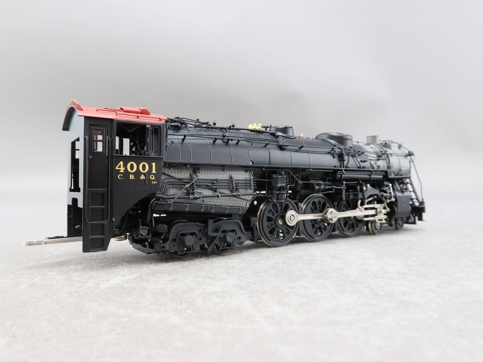 HO Brass Model - CIL 2260.1 CB&Q Burlington S-4a 4-6-4 Vestibule Cab ...