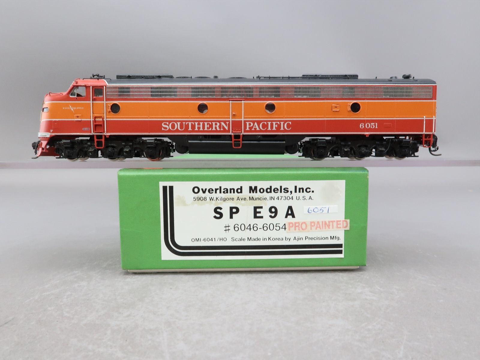 HO Brass Model - OMI 6041 SP Southern Pacific E9 E9A #6051 - Custom - 1989 Run - Ajin