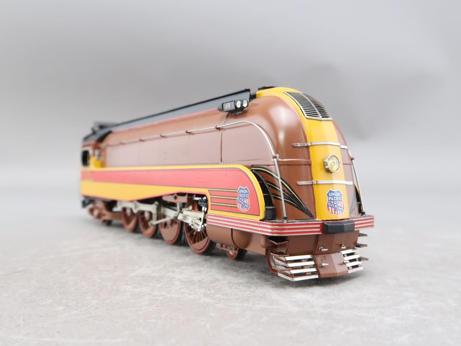 HO Brass Model - OMI 1558.1 UP Union Pacific 4-8-2 Mountain Streamlined ...