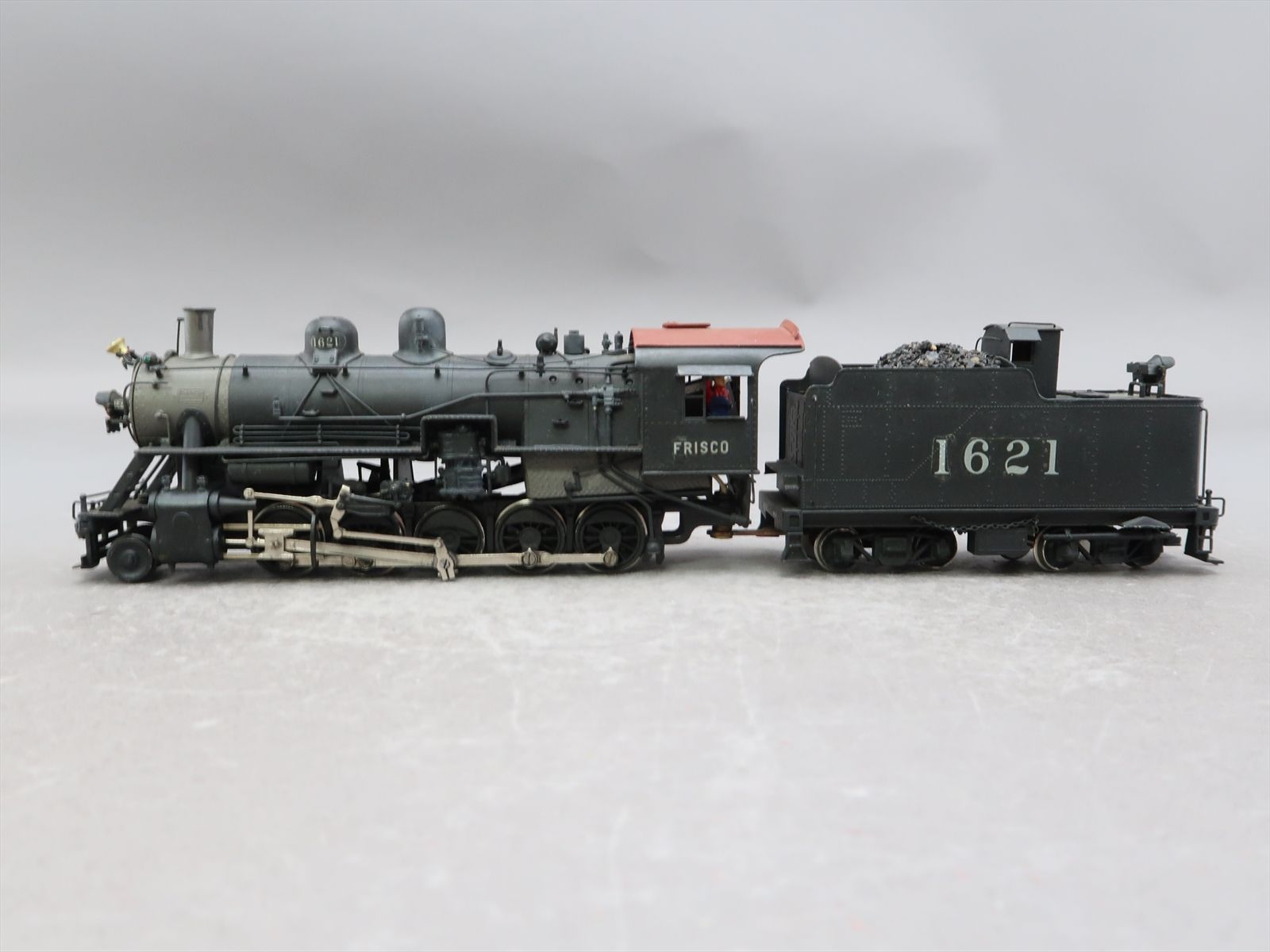 HO Brass Model - PFM SLSF Frisco Russian Decapod 2-10-0 #1621 - Fair Custom - Late 1960's Run ...