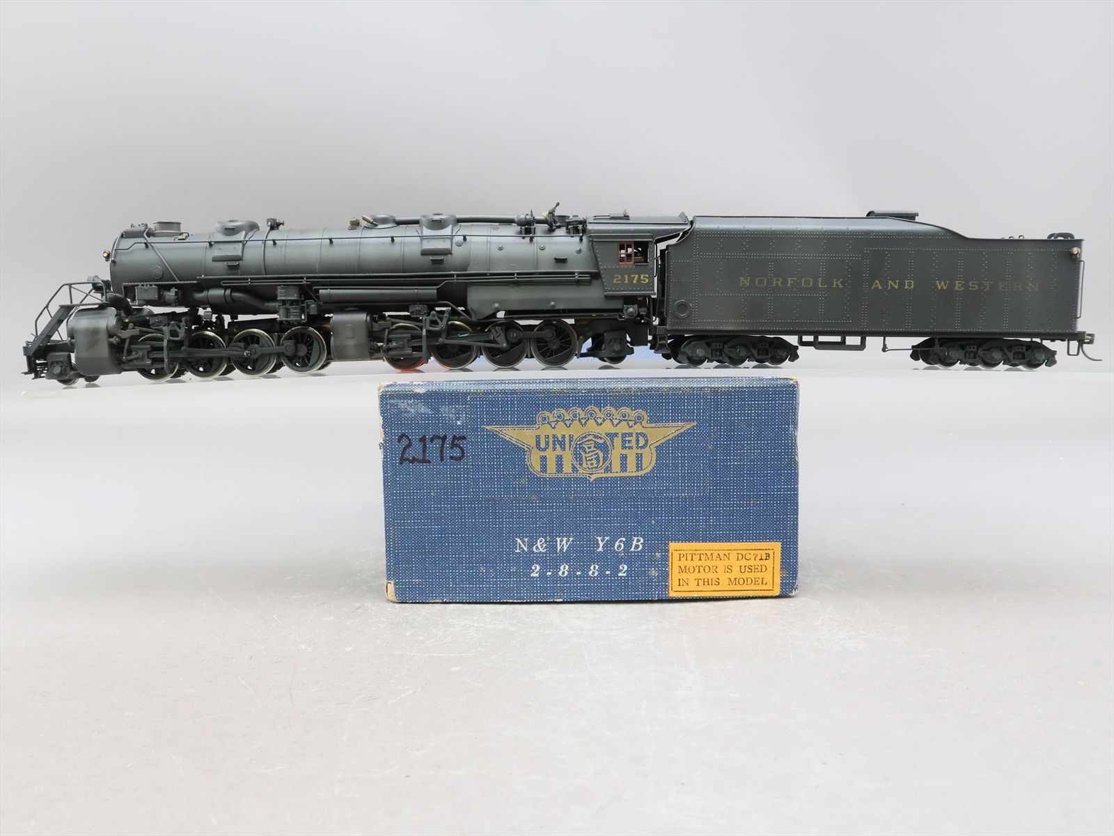 HO Brass Model - PFM N&W Norfolk & Western Y6B 2-8-8-2 #2175 - Custom ...