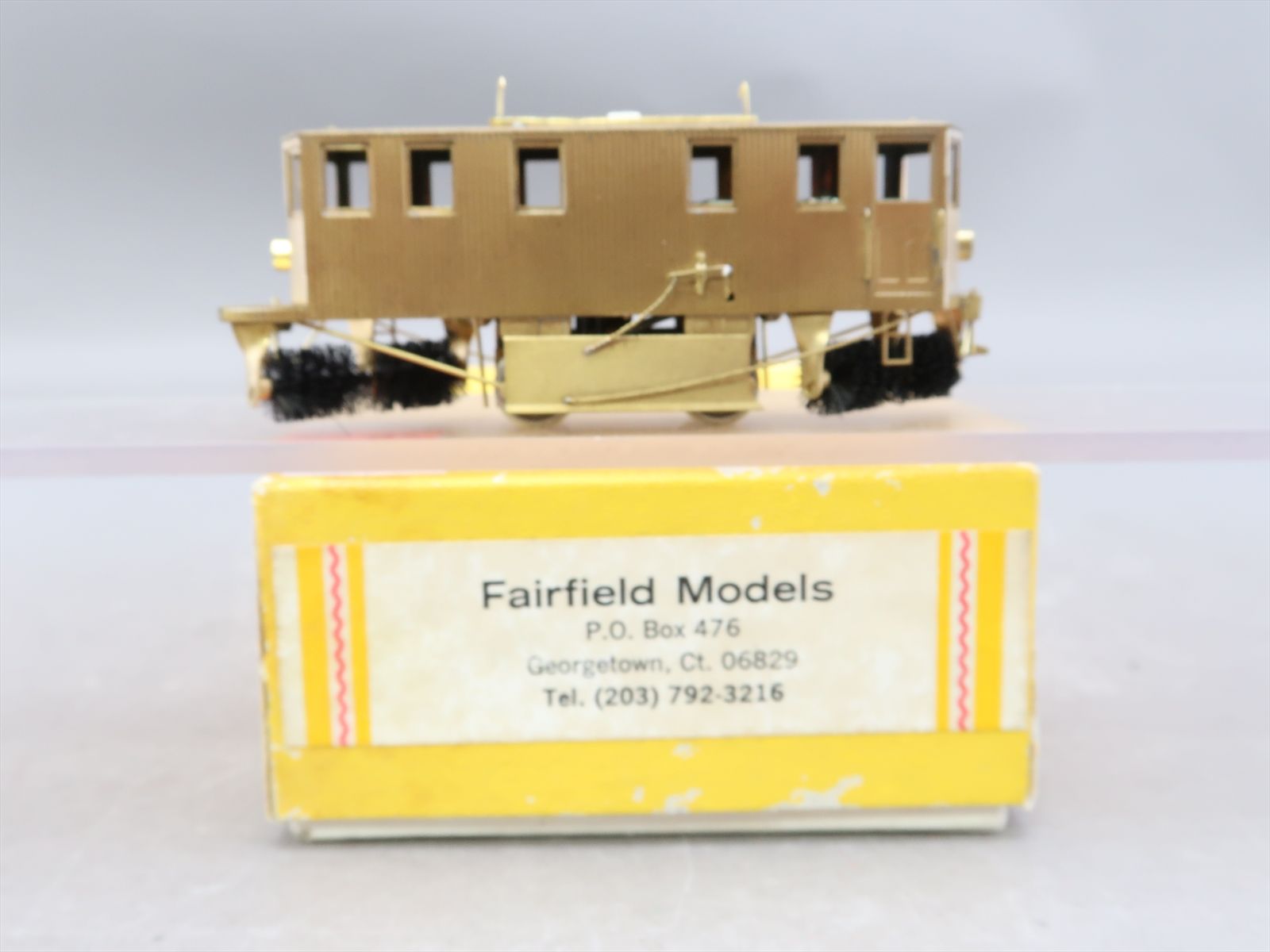 HO Brass Model - Fairfield McGuire - Cummings Street Sweeper ...