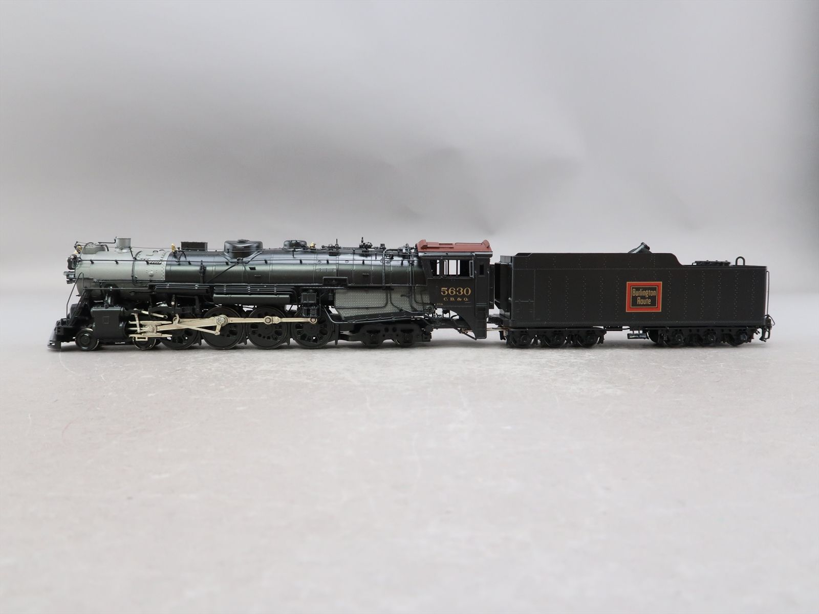 HO Brass Model - Oriental CB&Q Burlington 4-8-4 O-5 Closed Cab Coal ...