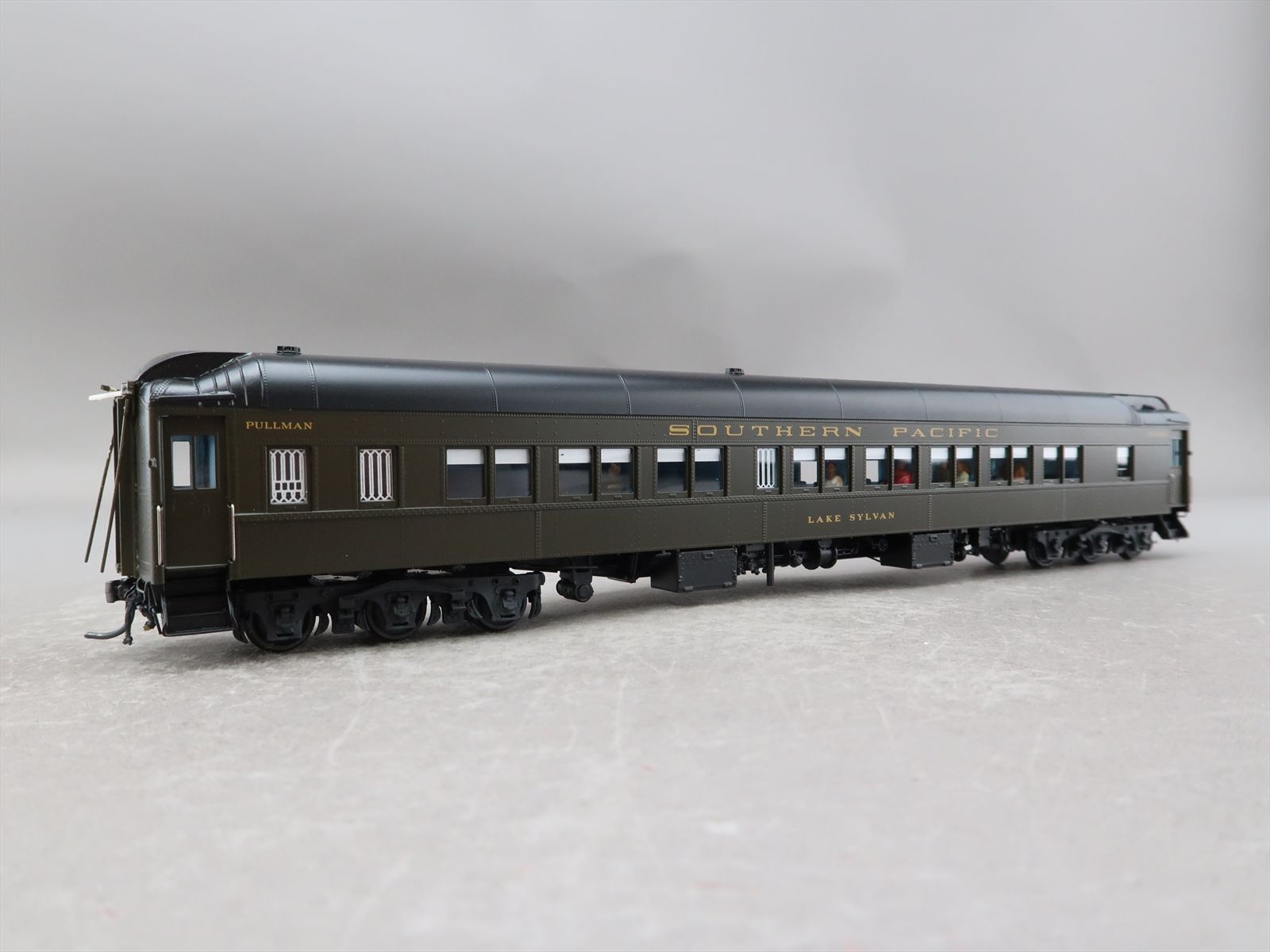 HO Brass Model - TCY 1402 SP Southern Pacific 10-1-2 Sleeper Dark Olive ...