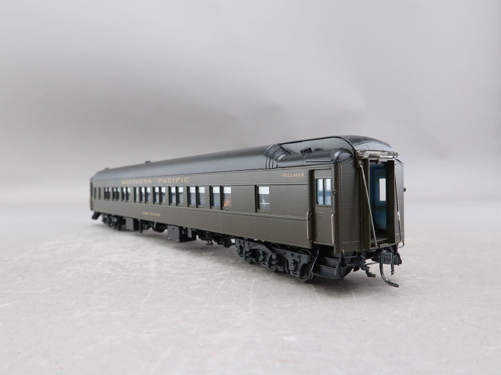 HO Brass Model - TCY 1402 SP Southern Pacific 10-1-2 Sleeper Dark Olive ...