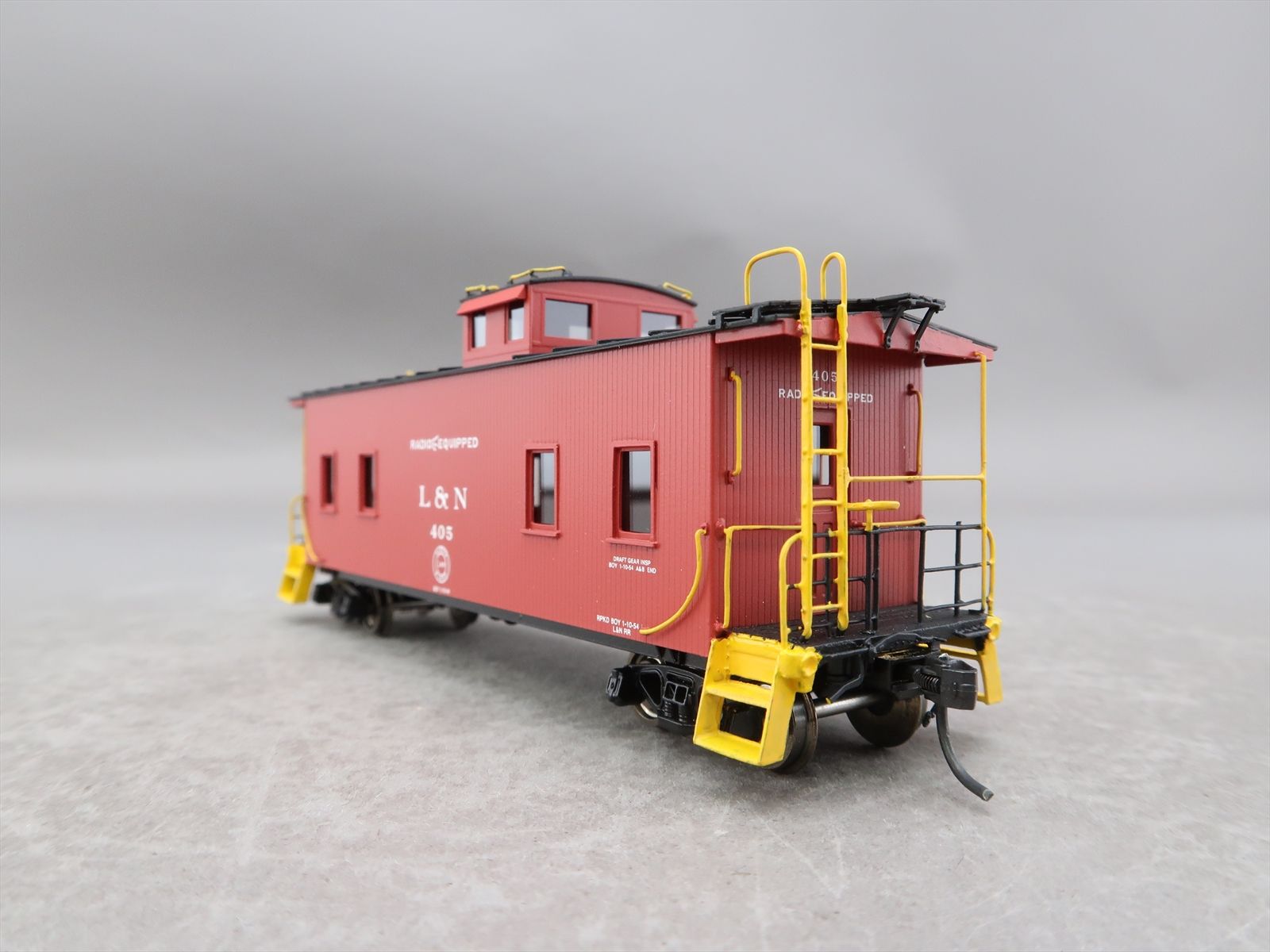 HO Brass Model - DP 6268 L&N Louisville & Nashville Big Woody Caboose ...