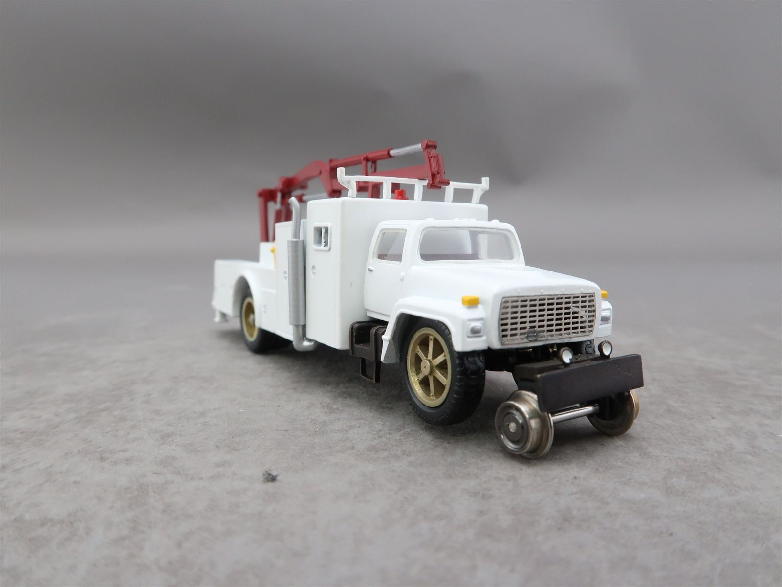 HO Brass Model - BLW Berlyn Hi-Railer White - F/P - 2000 Run - OCS