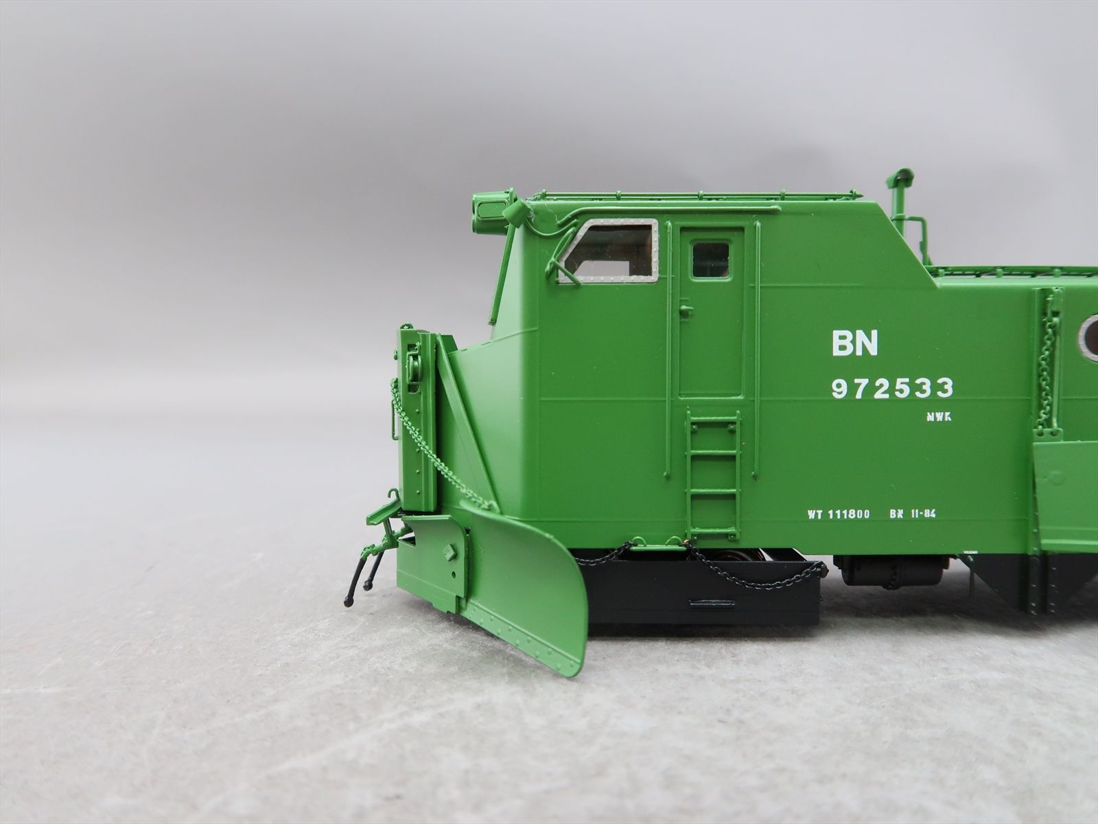 HO Brass Model - OMI 3388.3 BN Burlington Northern Snow Dozer #972533 ...